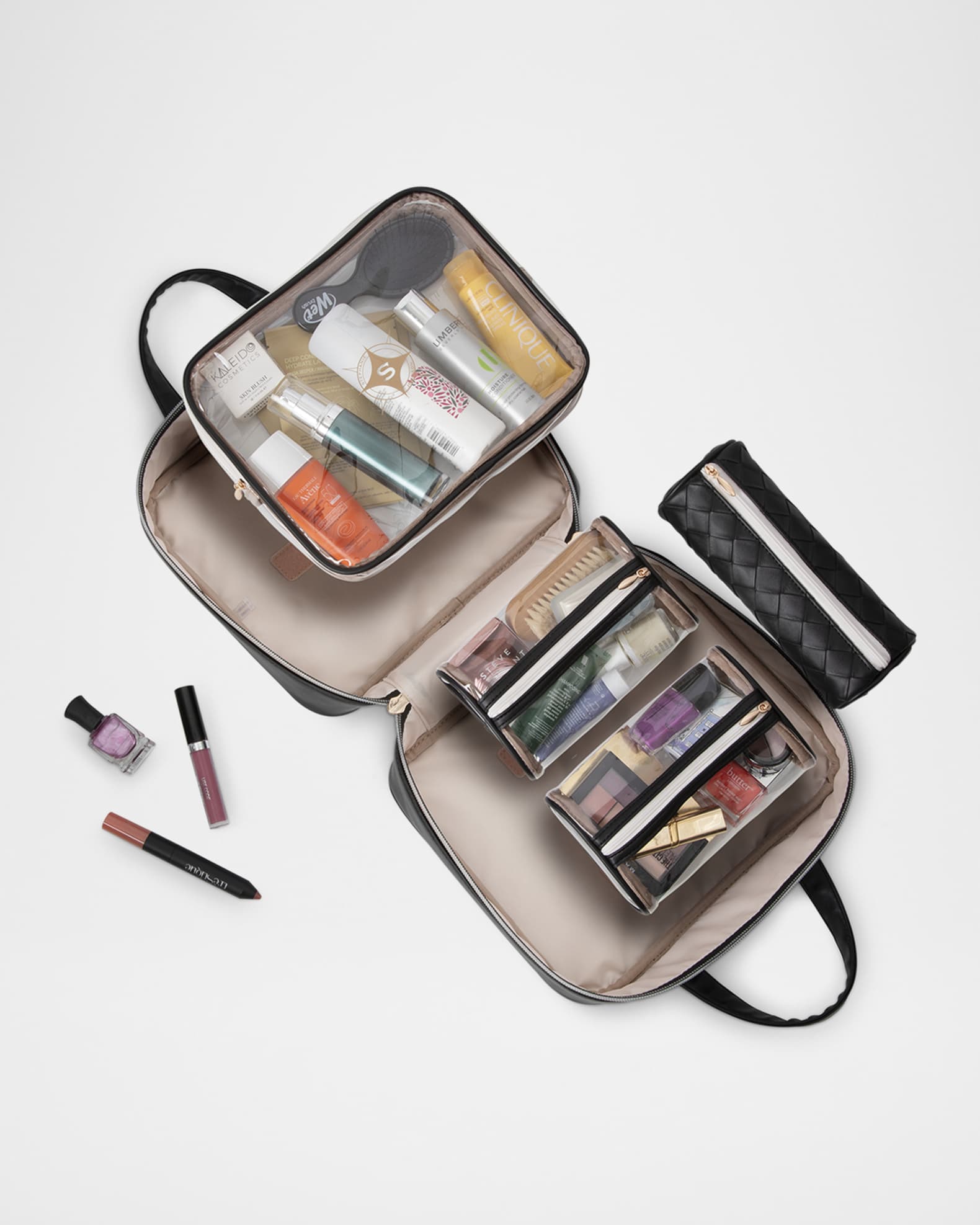 Stephanie Johnson Belize Martha Large Faux Leather Cosmetic Briefcase ...