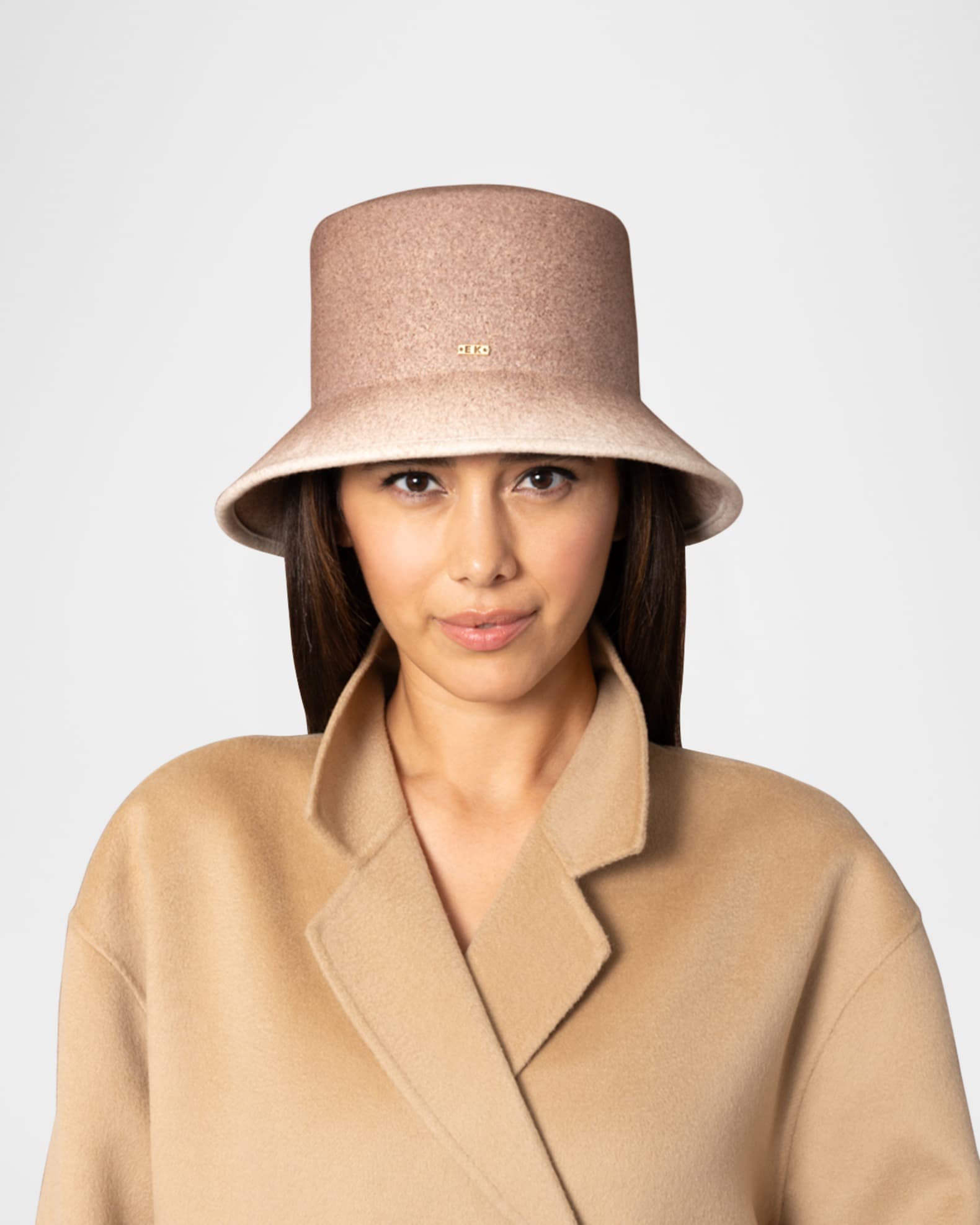 Eugenia Kim Ruby Gradient Asymmetric Bucket Hat | Neiman Marcus