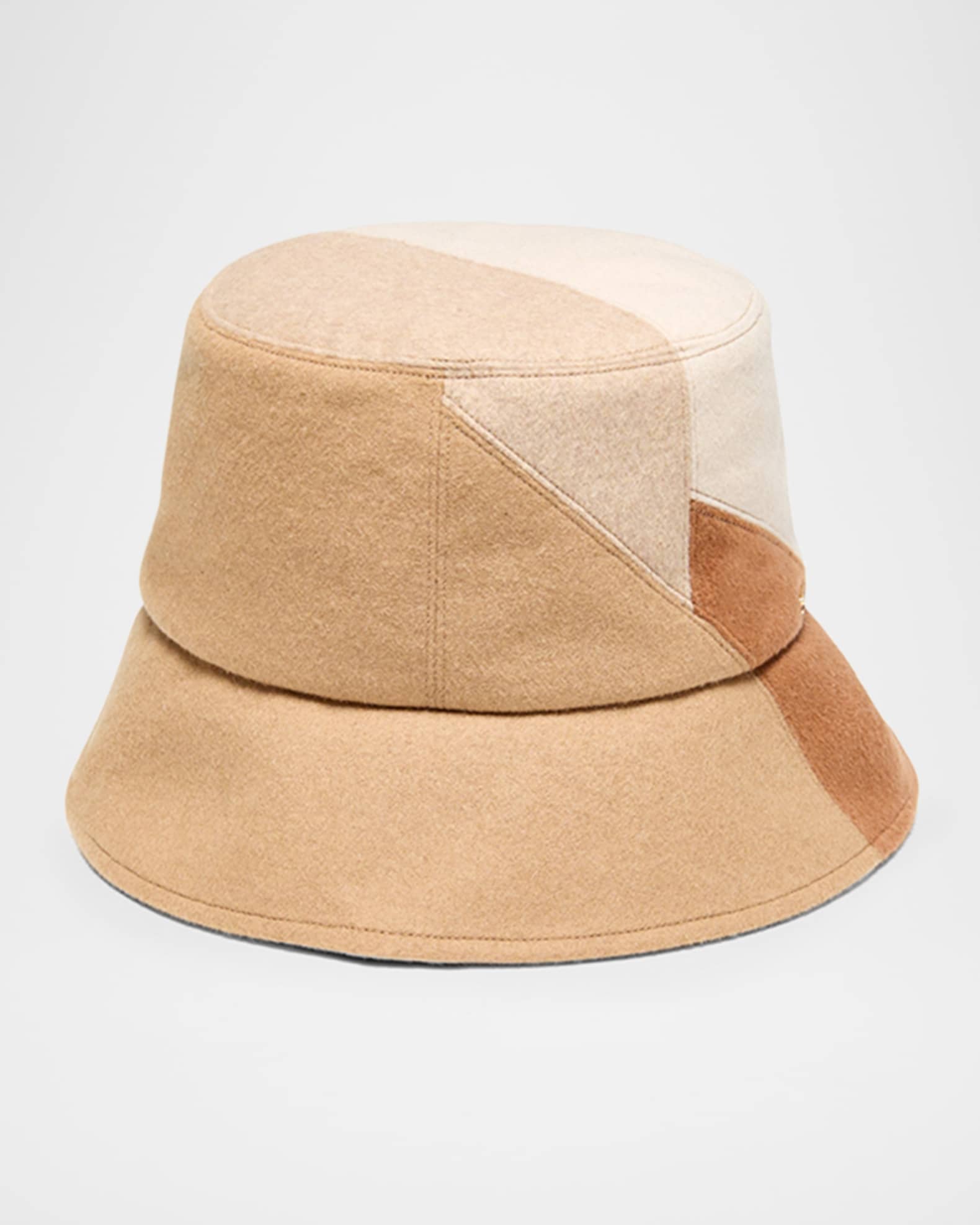 Eugenia Kim Yuki Patchwork Bucket Hat | Neiman Marcus