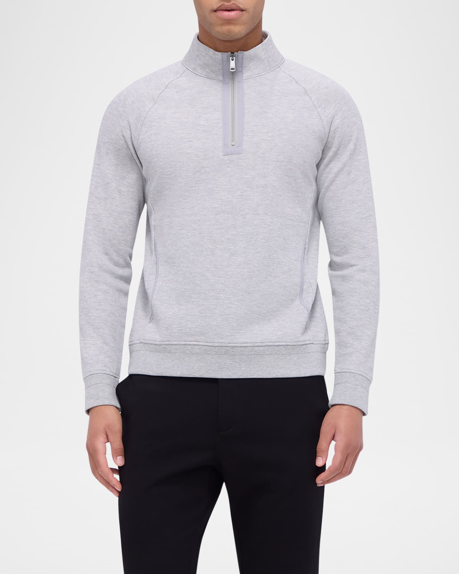 Bugatchi Men's Quarter-Zip Sweater | Neiman Marcus
