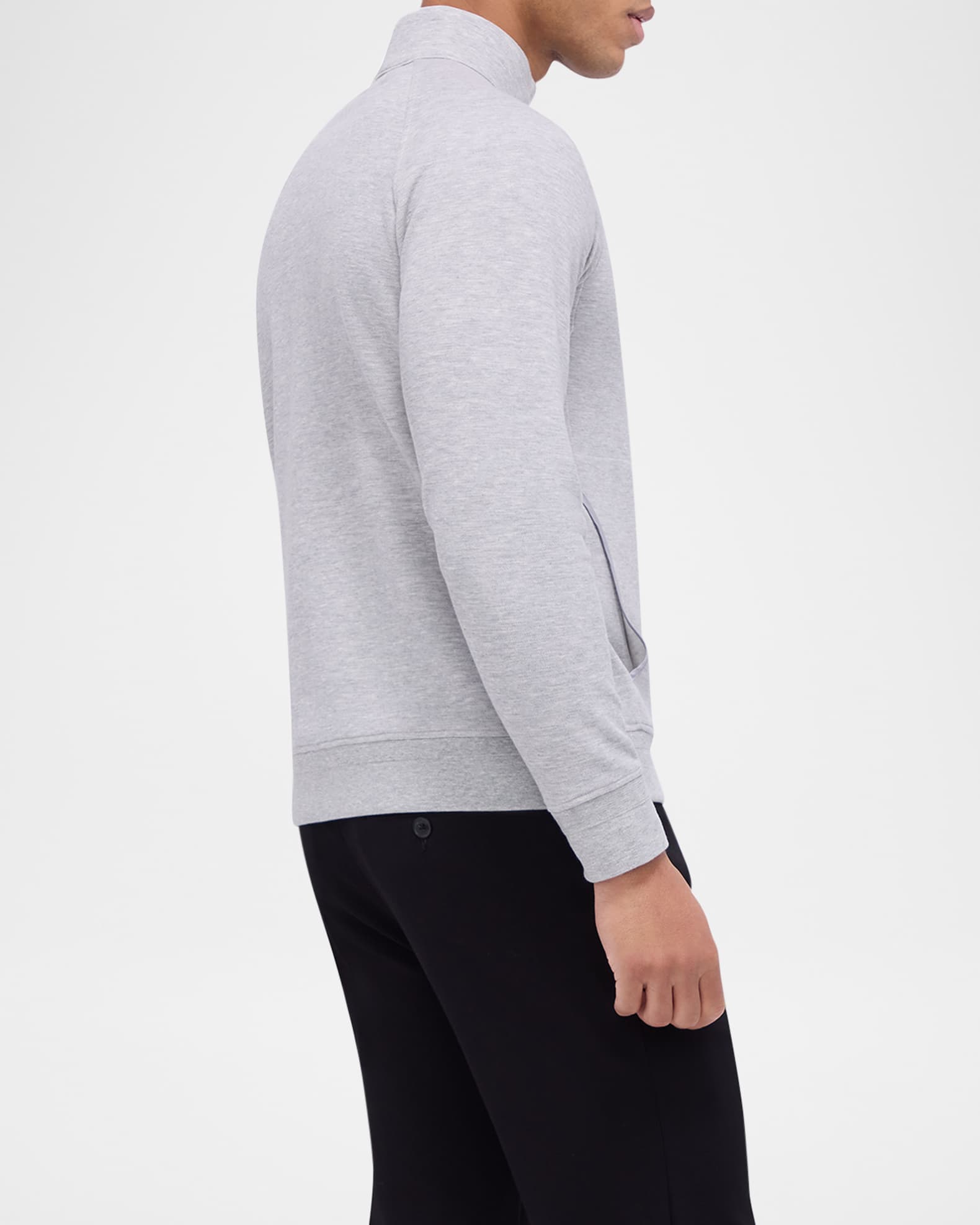 Bugatchi Men's Quarter-Zip Sweater | Neiman Marcus