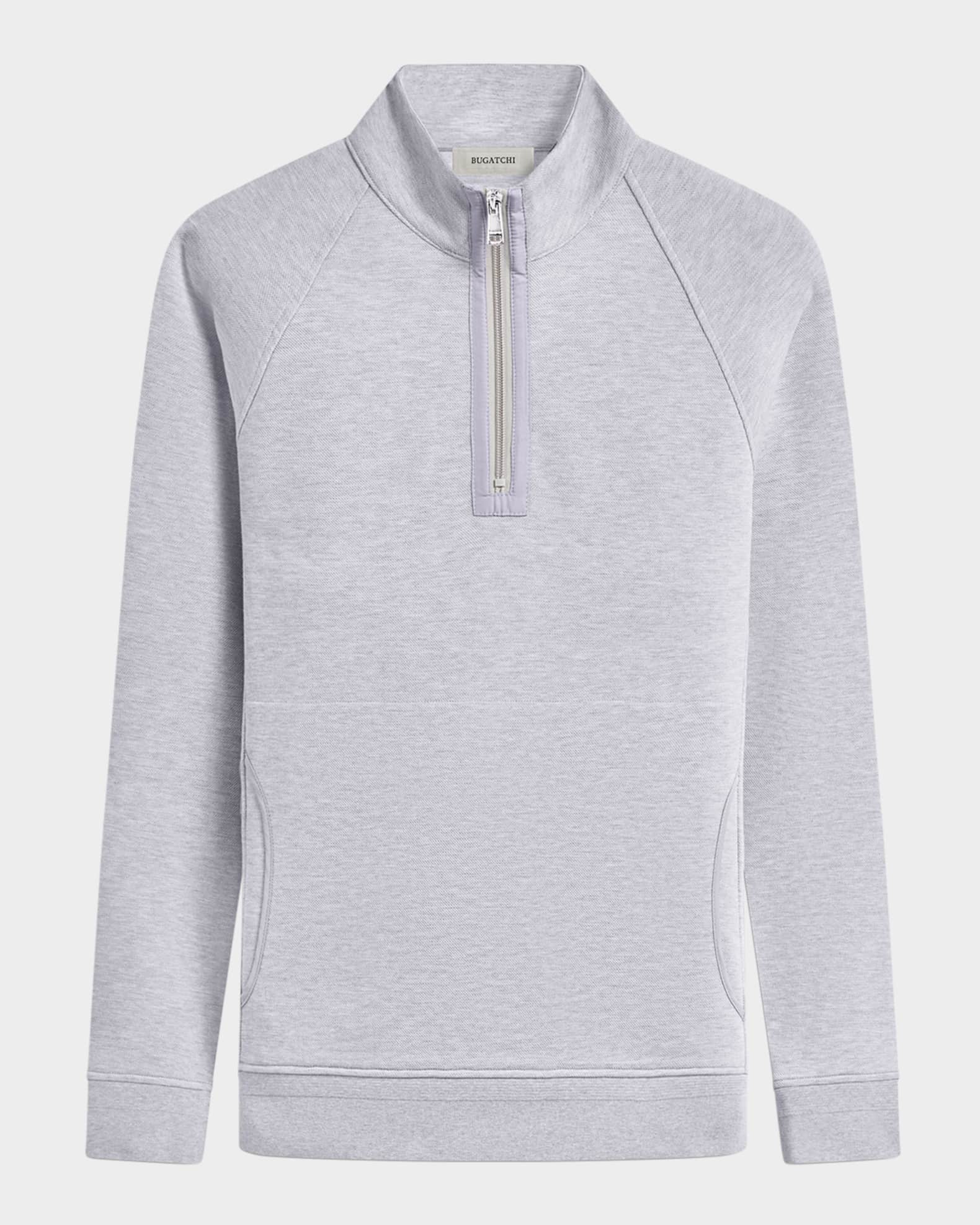 Bugatchi Men's Quarter-Zip Sweater | Neiman Marcus