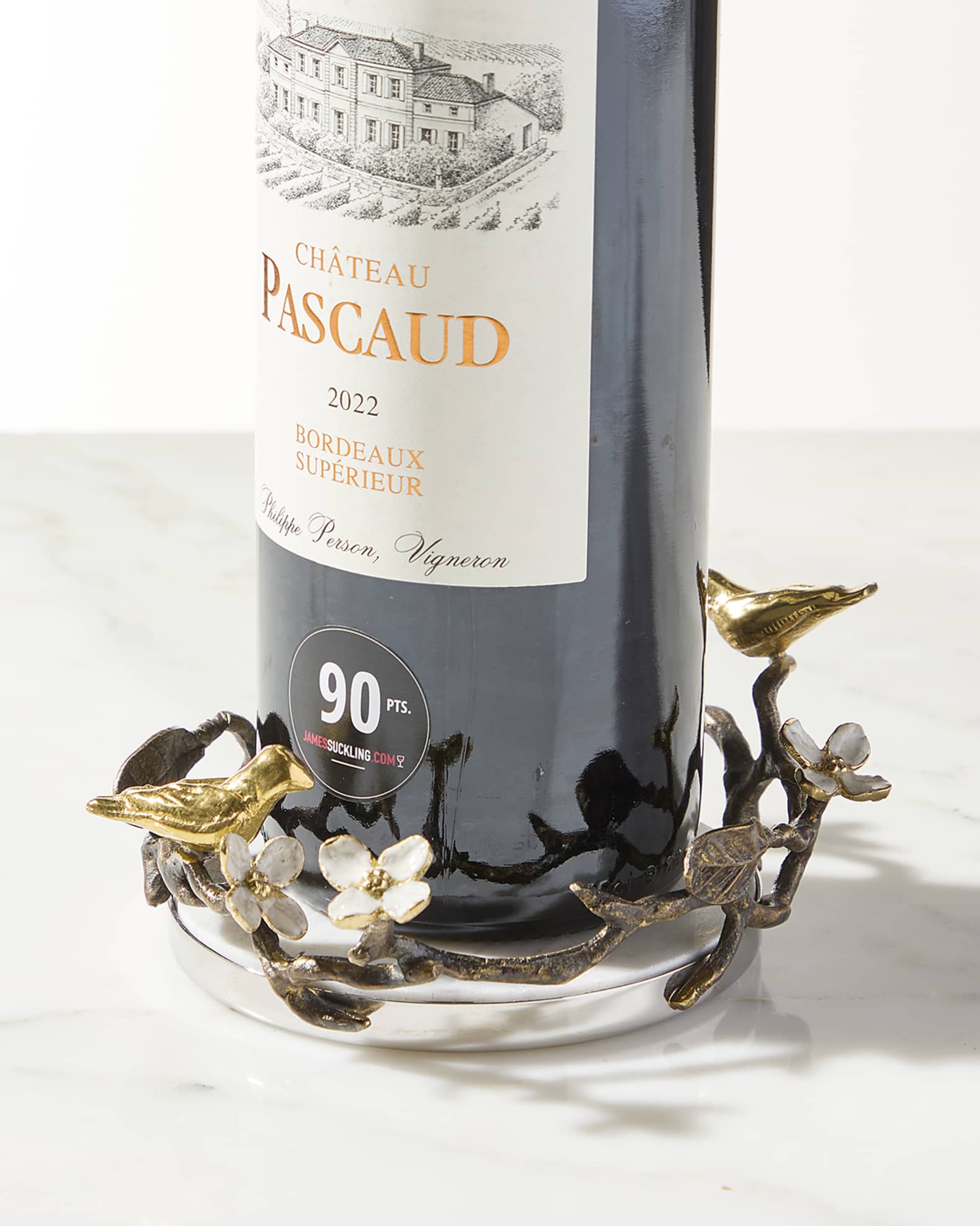 Michael Aram Lovebirds Wine Coaster, Yours with any $250 Home Purchase ...
