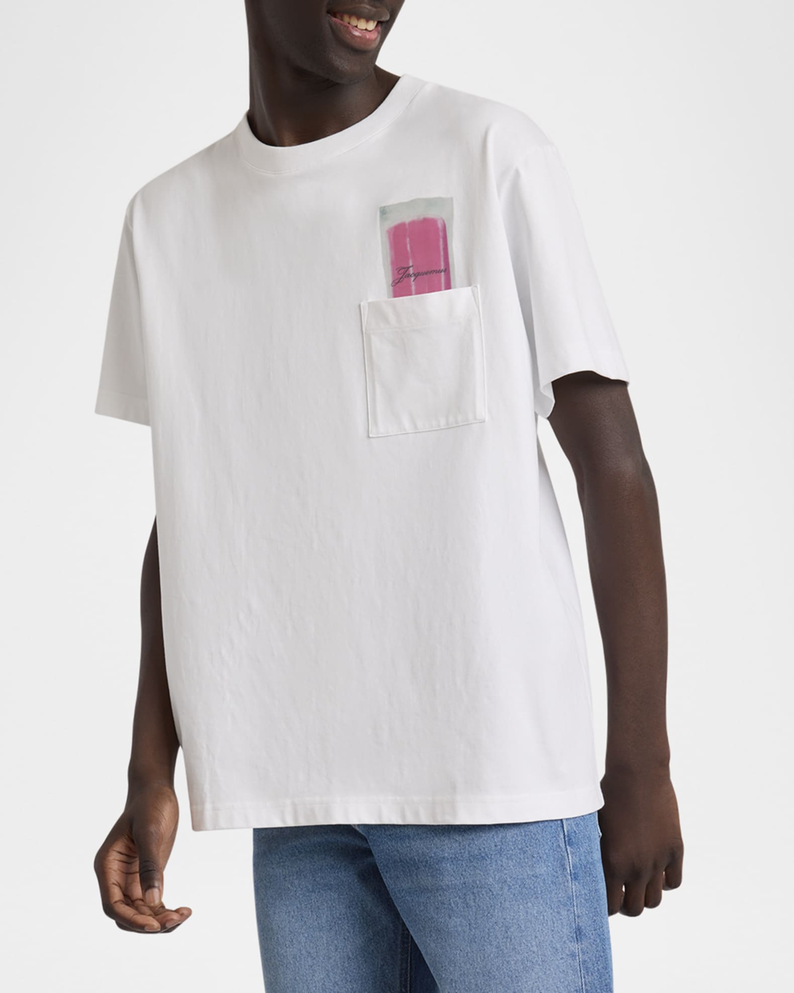 Jacquemus Men's Esquimau Cotton T-Shirt | Neiman Marcus