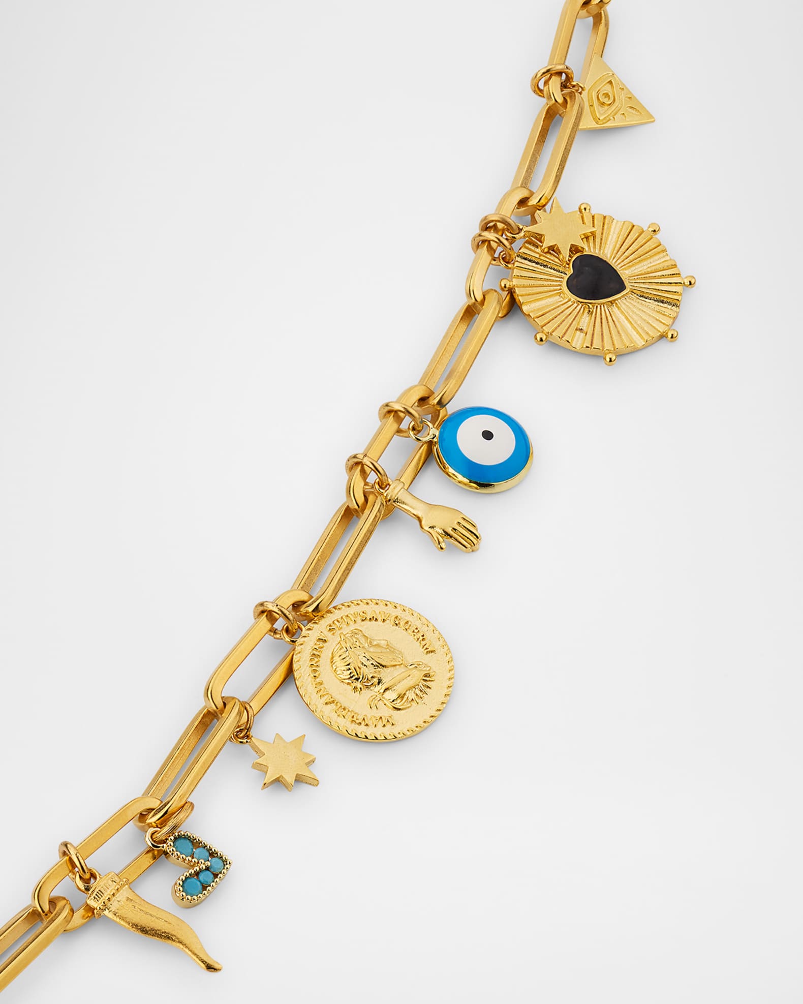 Elizabeth Cole Good Luck Necklace | Neiman Marcus