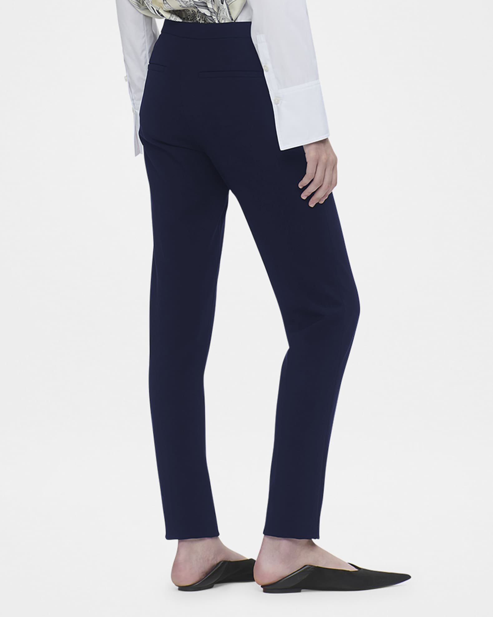 CALLAS Milano Cory Cropped Slim Straight-Leg Pants | Neiman Marcus