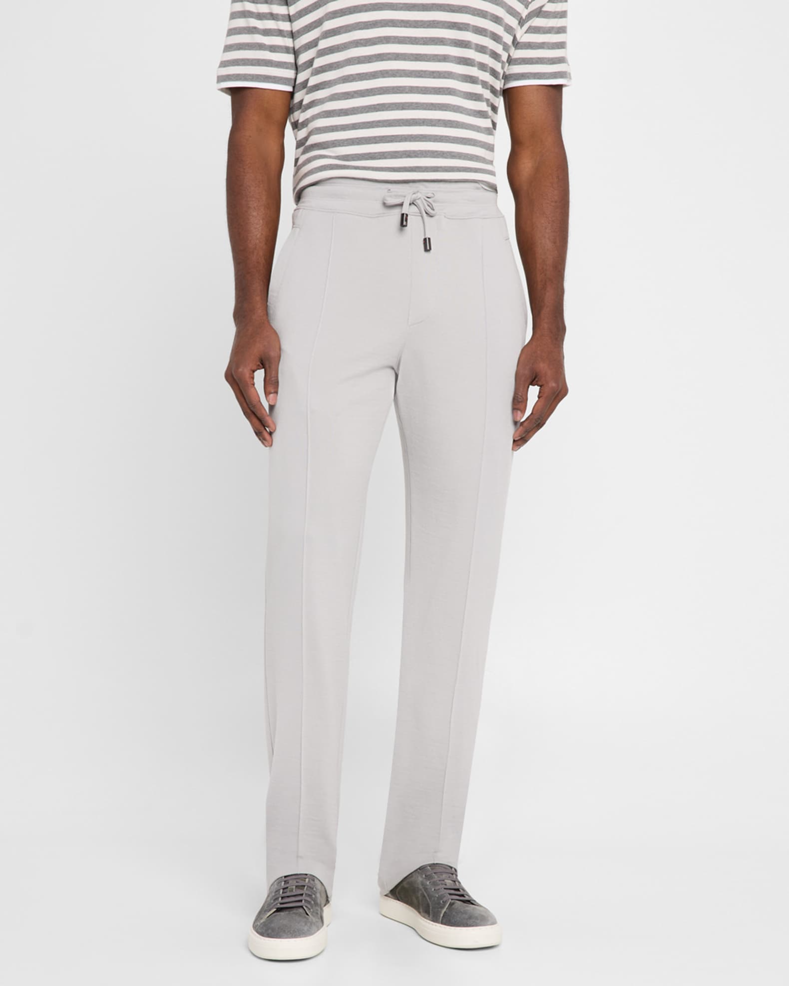 Isaia Men's Knit Track Pants | Neiman Marcus