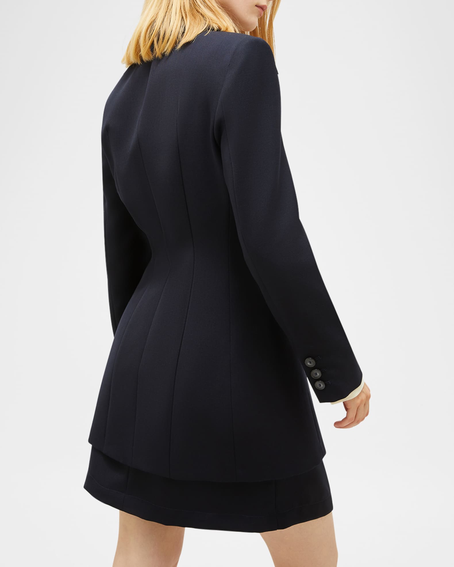 Marella Approdo Tailored Double-Breasted Jacket | Neiman Marcus