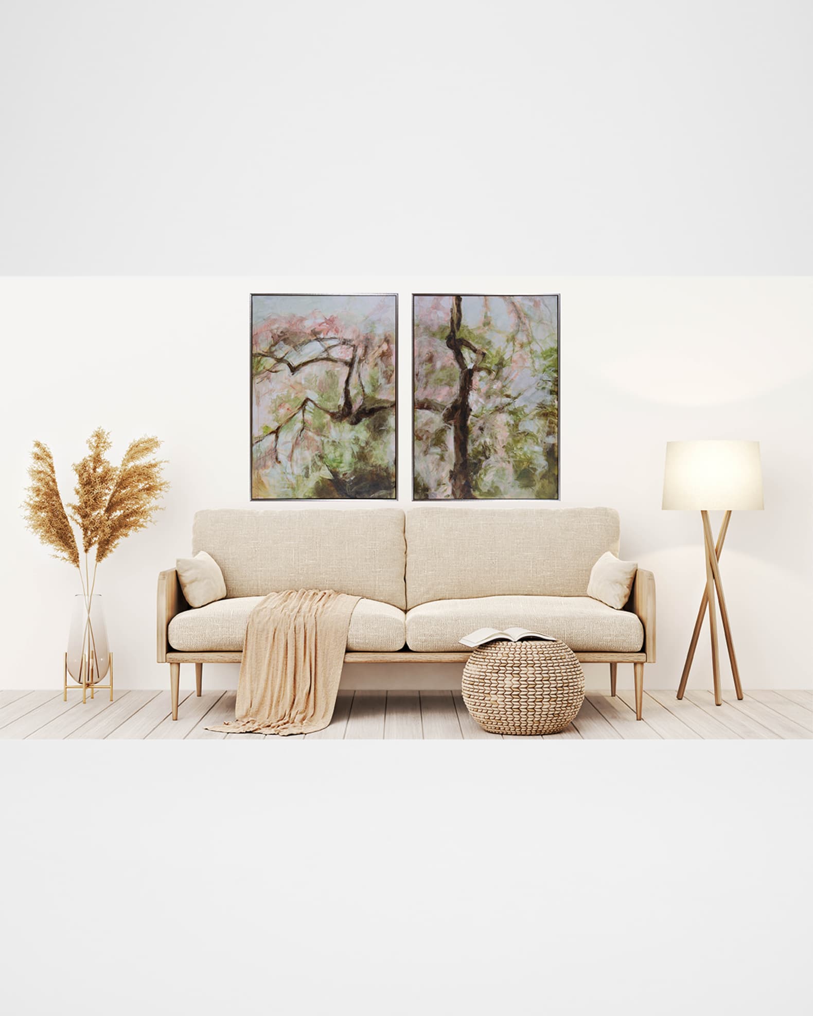 "Spring Diptych" Wall Art Collection | Neiman Marcus