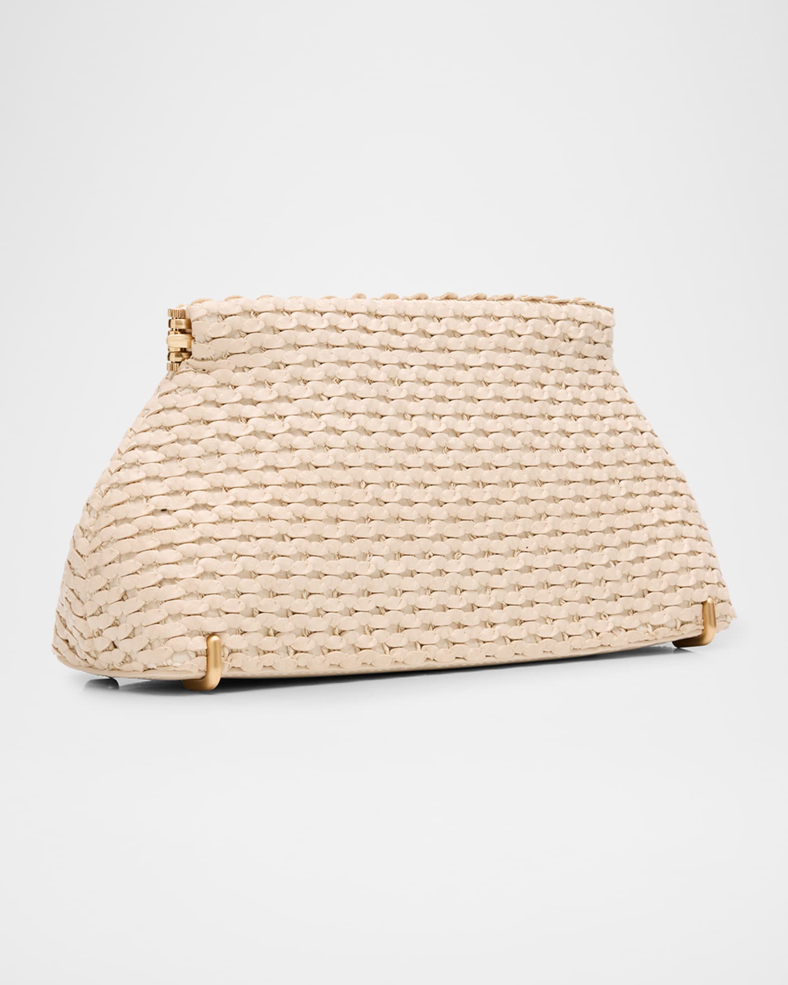 Cult Gaia Lillia Mini Woven Clutch Bag | Neiman Marcus