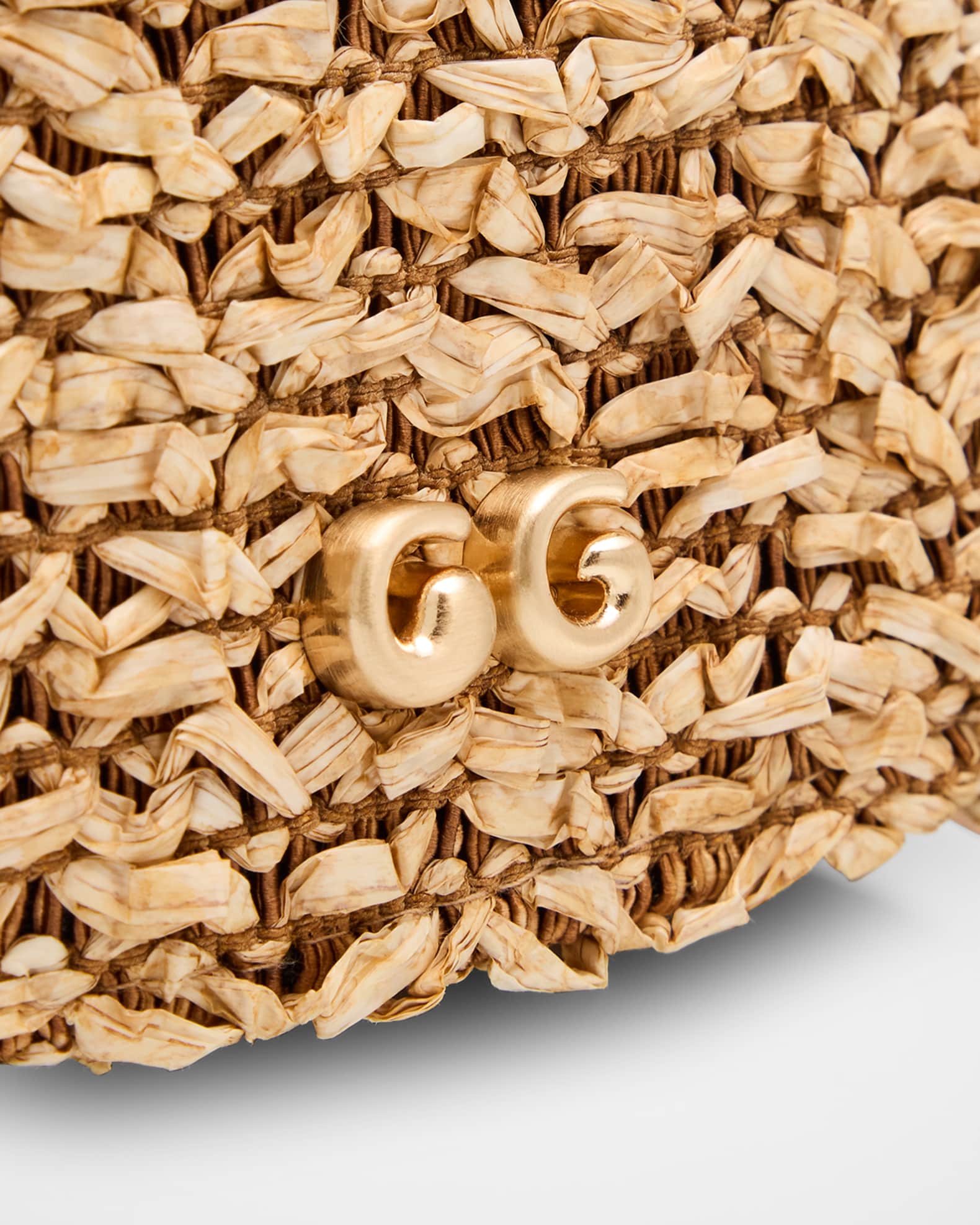 Cult Gaia Frankie Raffia Baseball Cap | Neiman Marcus