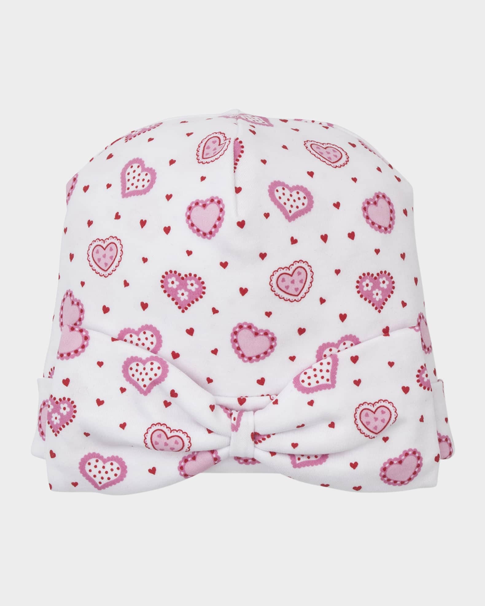 Kissy Kissy Girl's Heartfelt Hearts Convertible Gown and Hat Set, Size ...