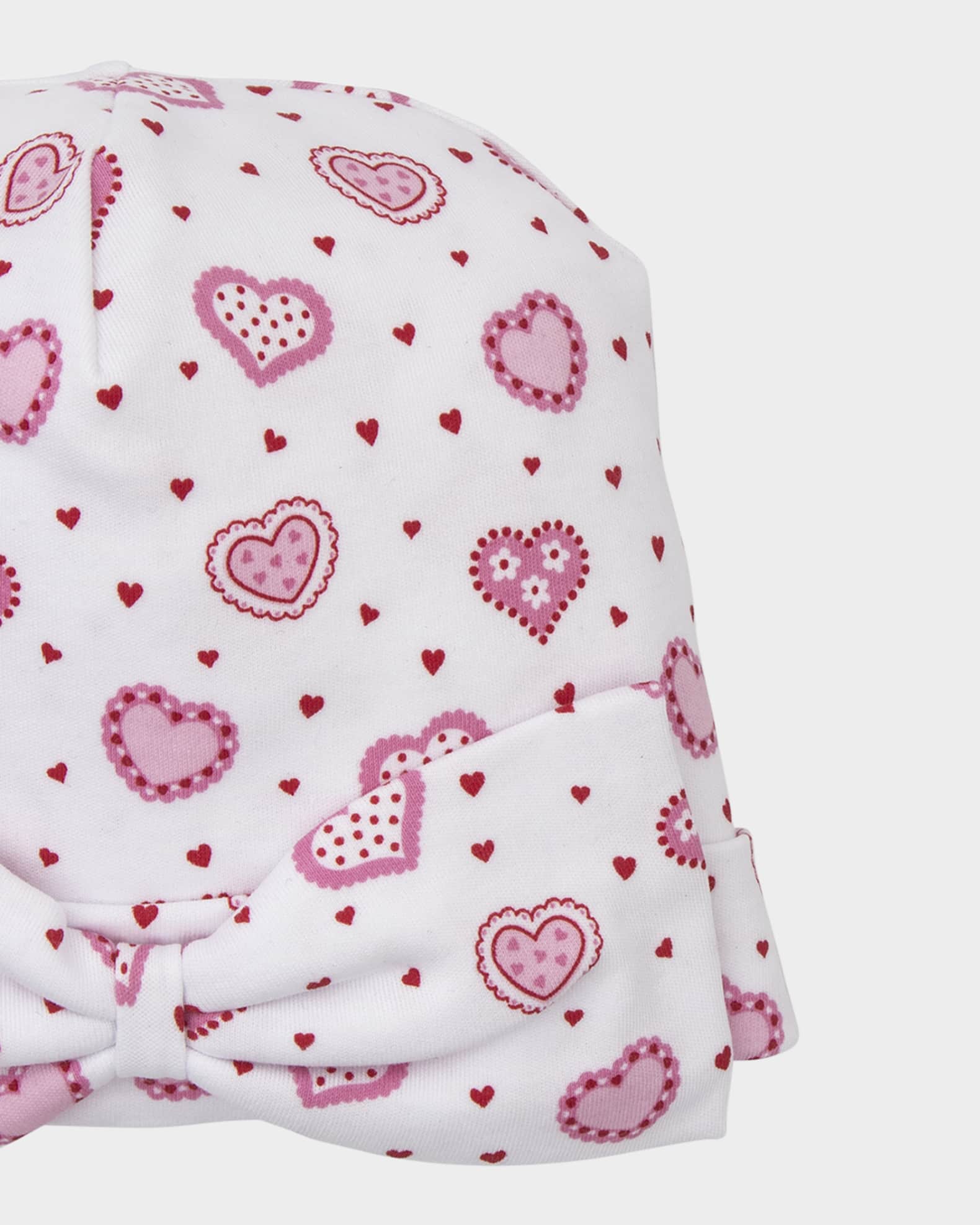 Kissy Kissy Girl's Heartfelt Hearts Convertible Gown and Hat Set, Size ...