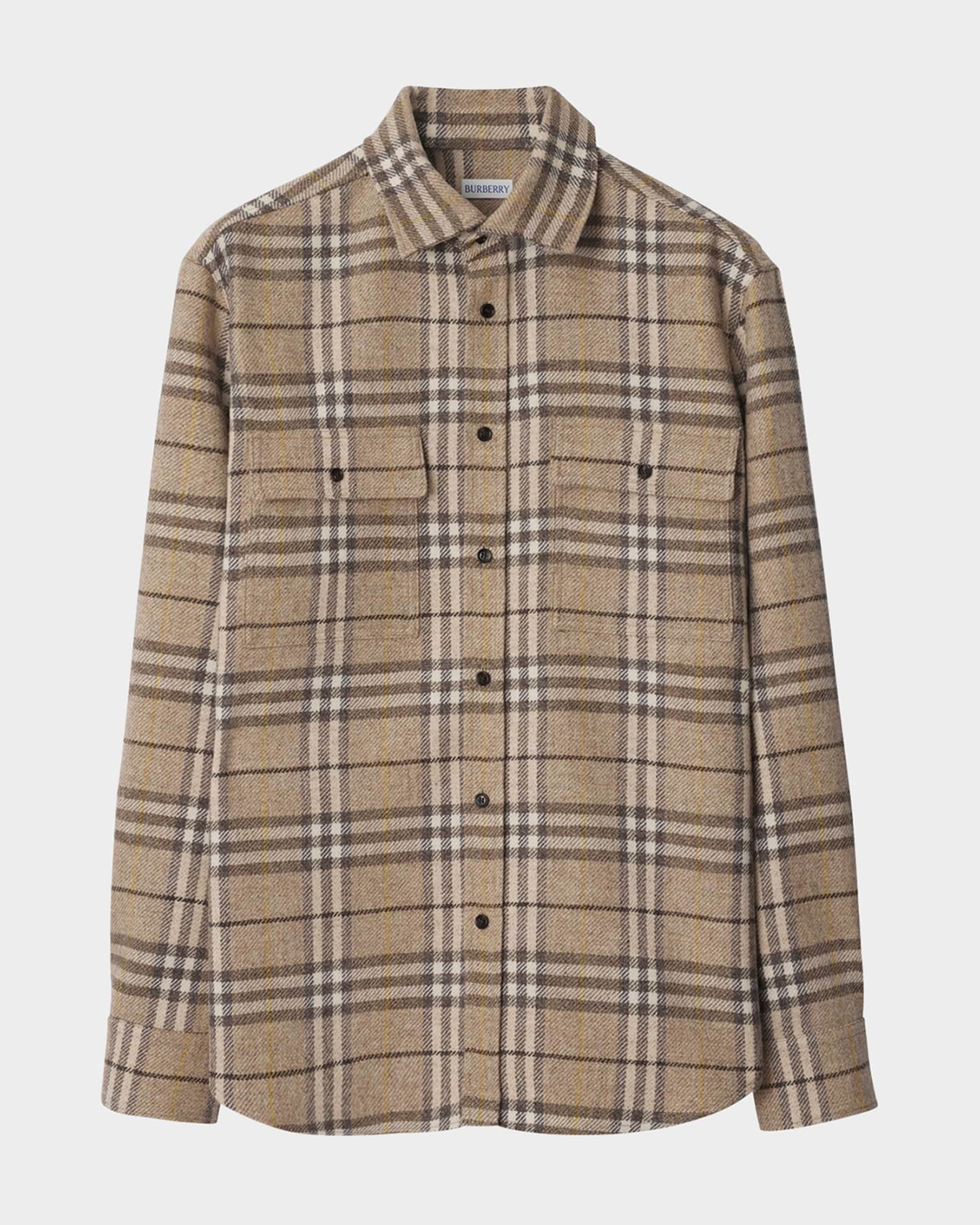 Burberry plaid shirt store
