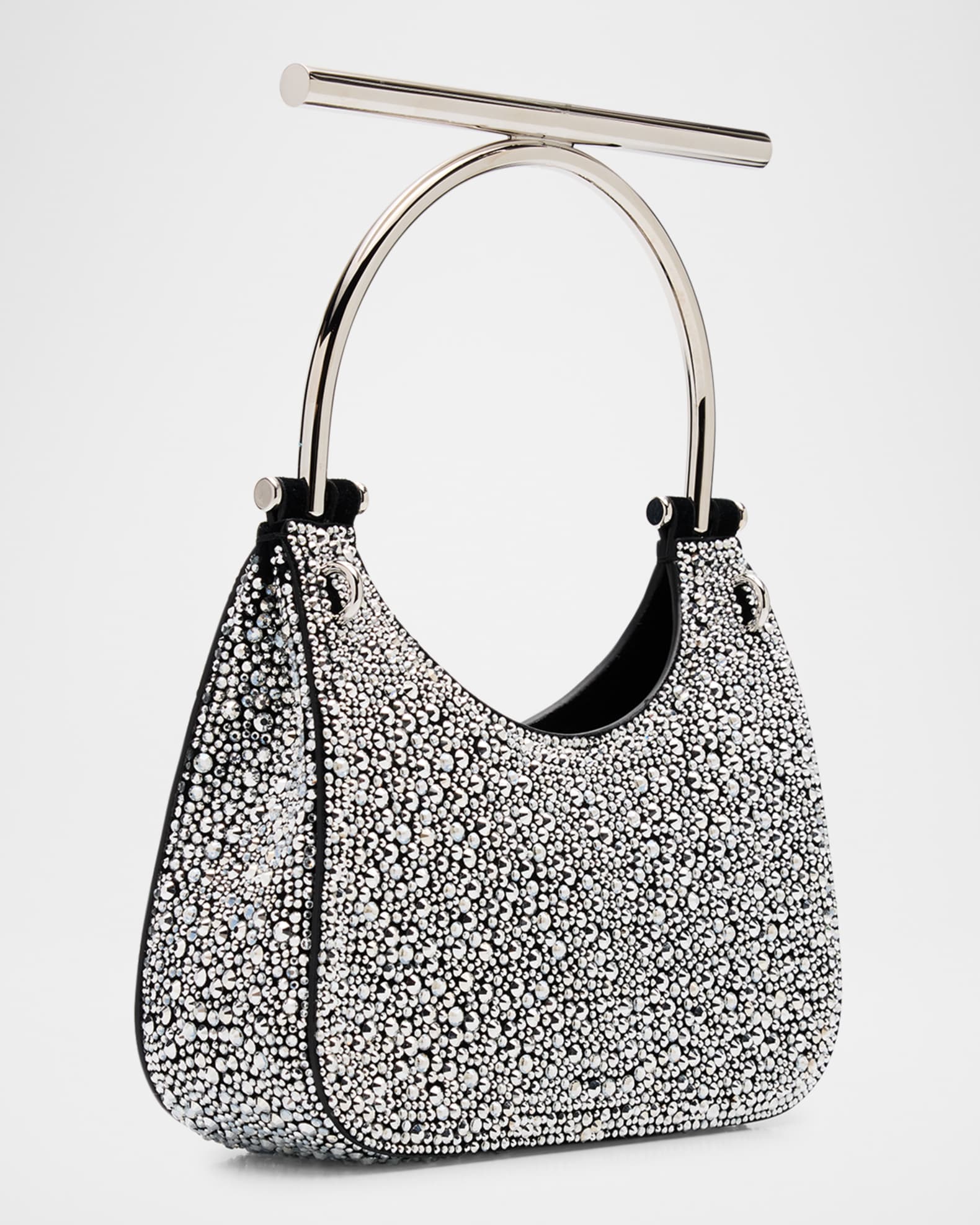 McQueen Mini T-Bar Top-Handle Bag | Neiman Marcus