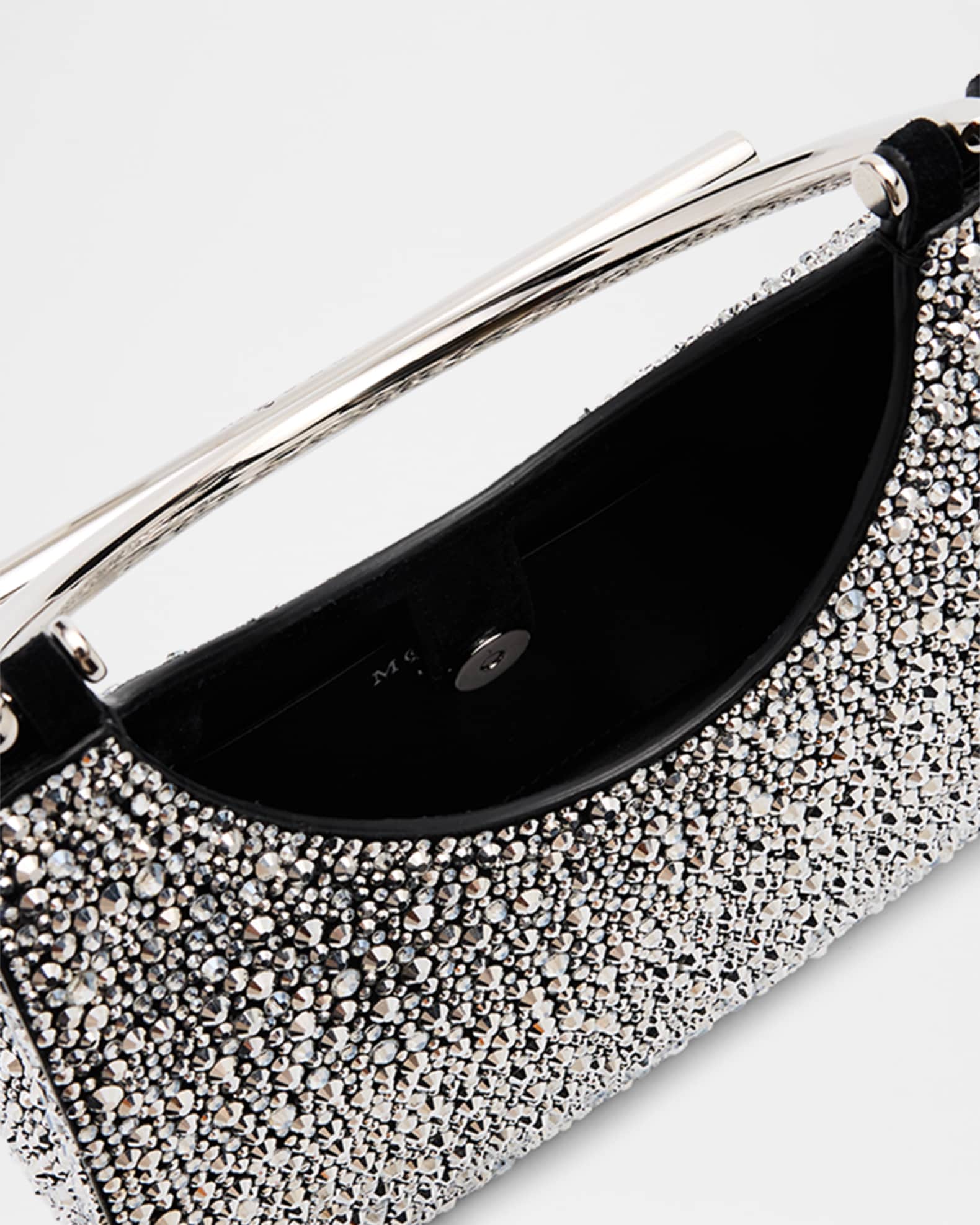 McQueen Mini T-Bar Top-Handle Bag | Neiman Marcus