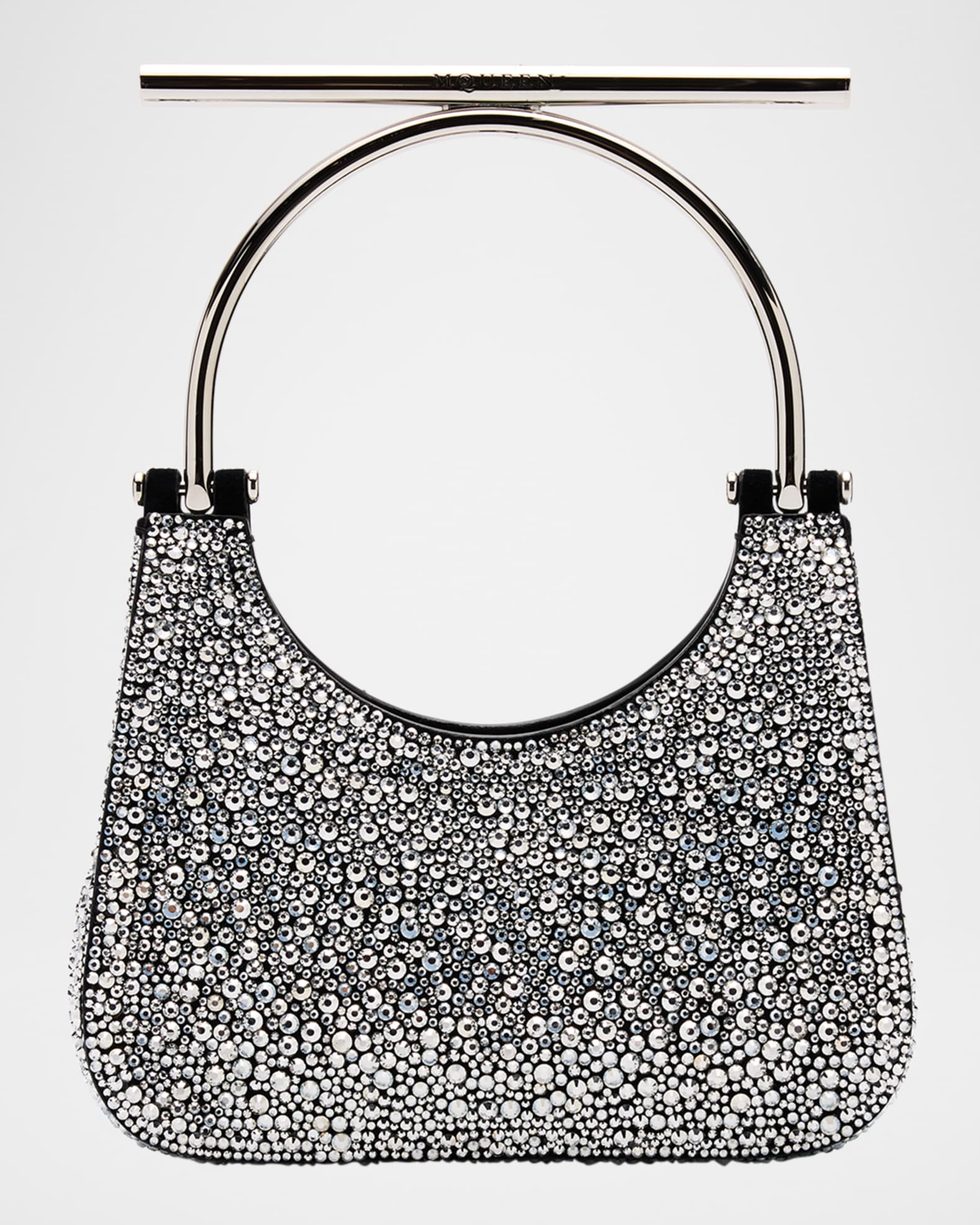 McQueen Mini T-Bar Top-Handle Bag | Neiman Marcus