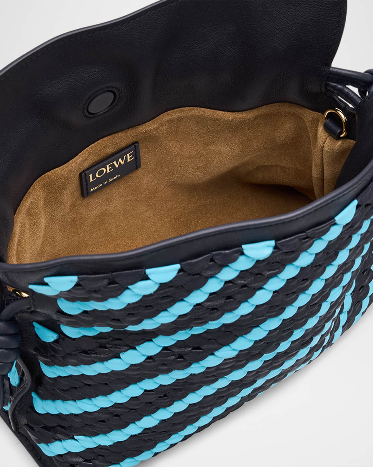 Loewe Flamenco Mini Scales Clutch Bag | Neiman Marcus