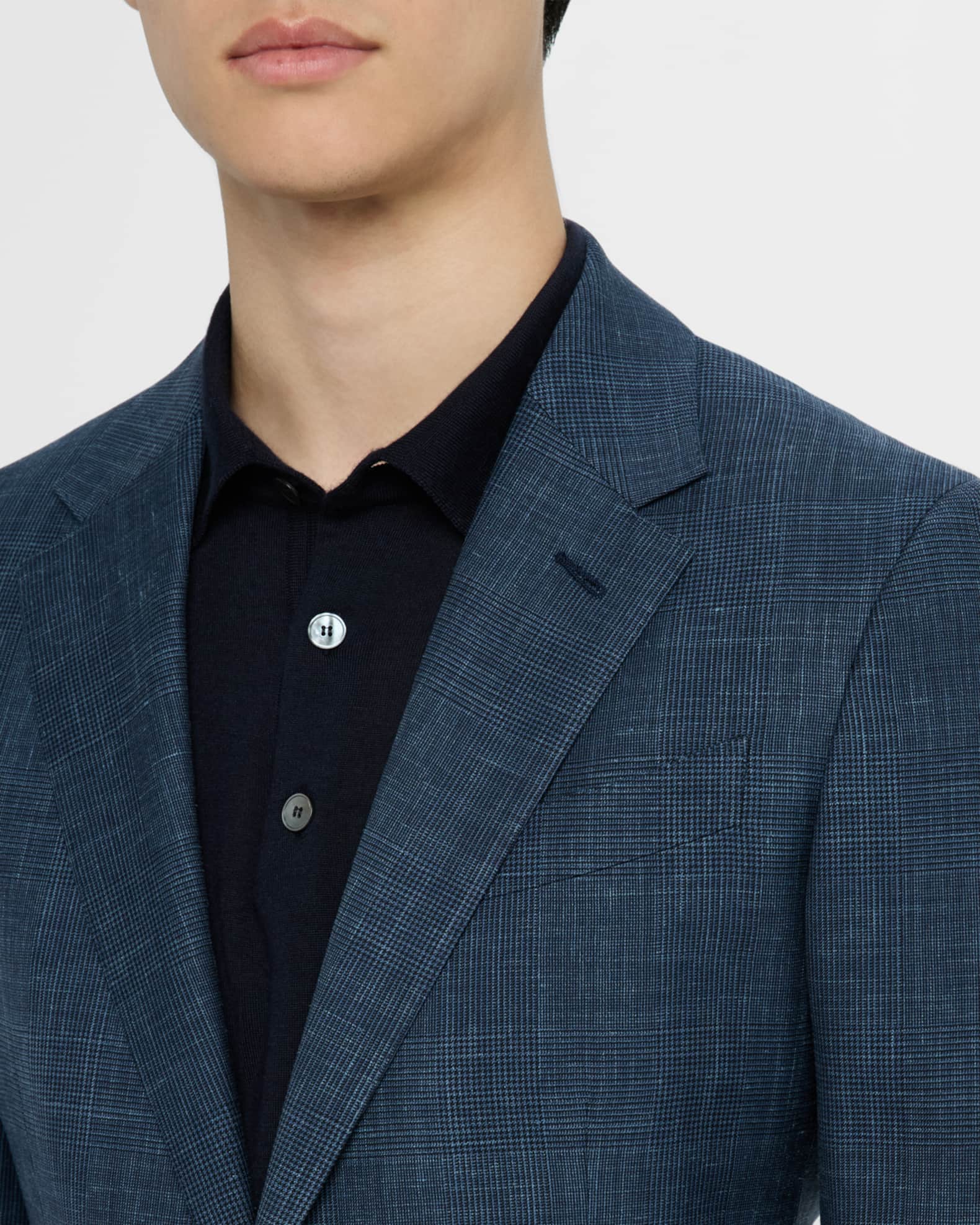 ZEGNA Men's Prince of Wales Crossover Suit | Neiman Marcus