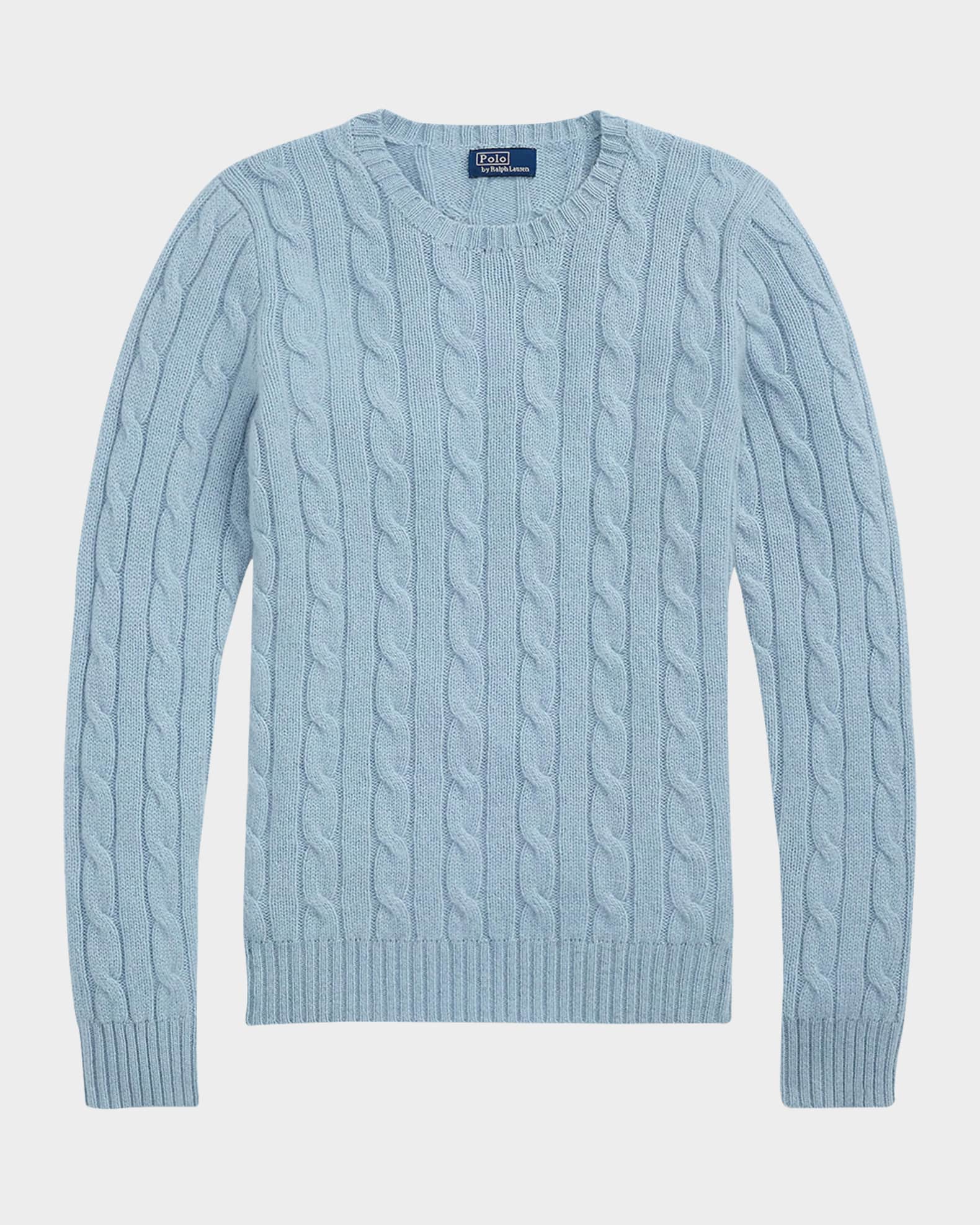 Polo Ralph Lauren Cable-Knit Cashmere Sweater | Neiman Marcus
