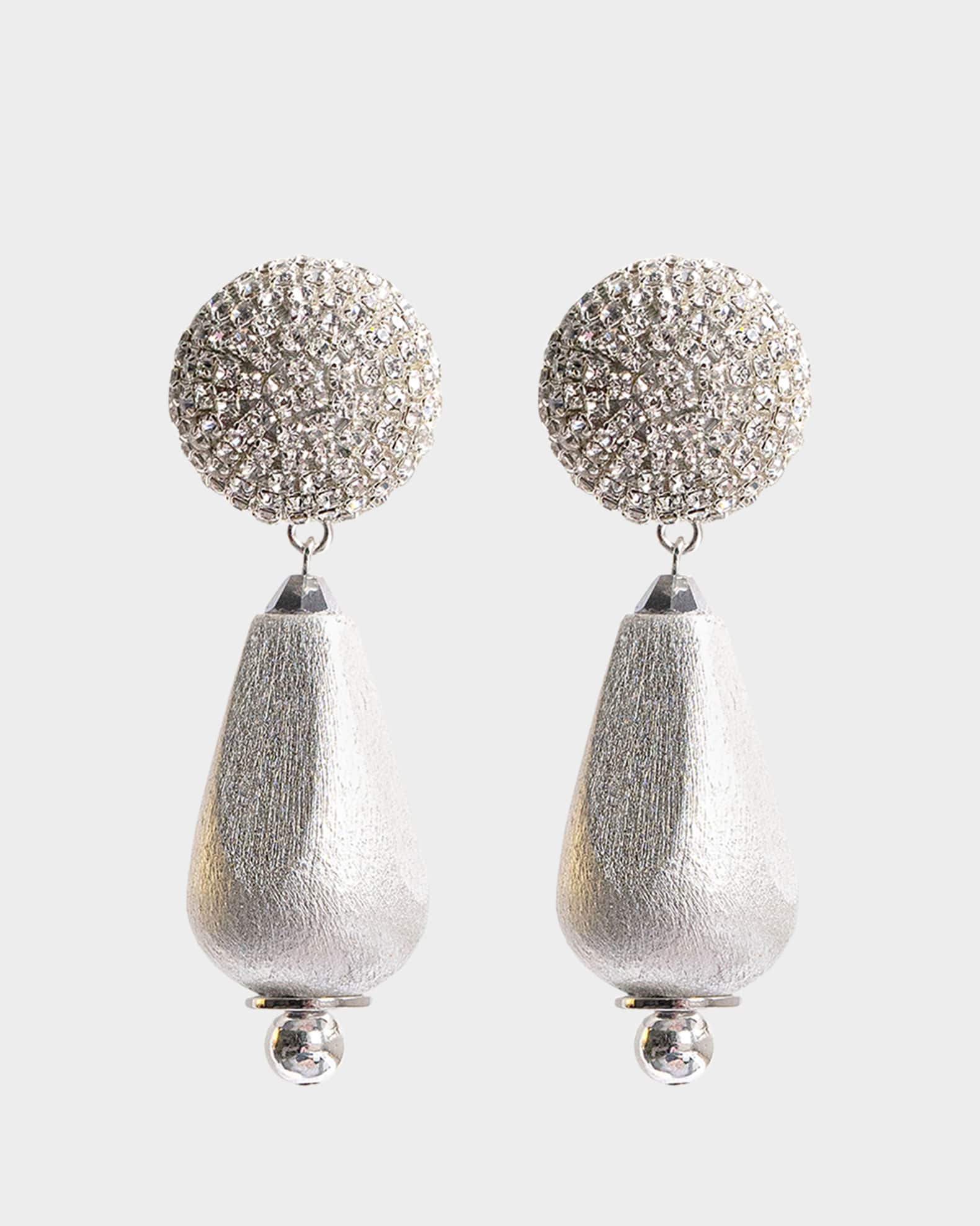Saule Label Dalia Earrings in Gilded Silver | Neiman Marcus