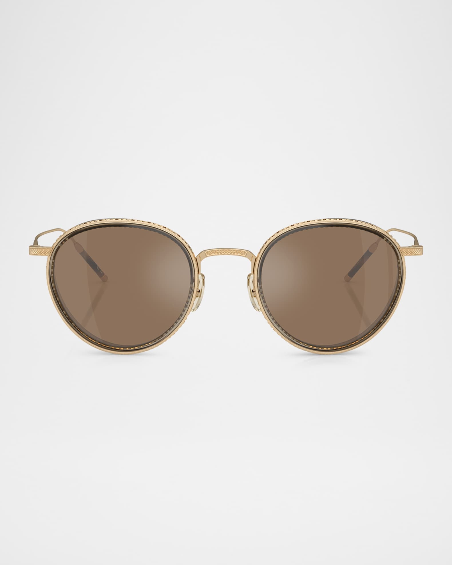 Oliver Peoples Ov1318st Round Sunglasses | Neiman Marcus