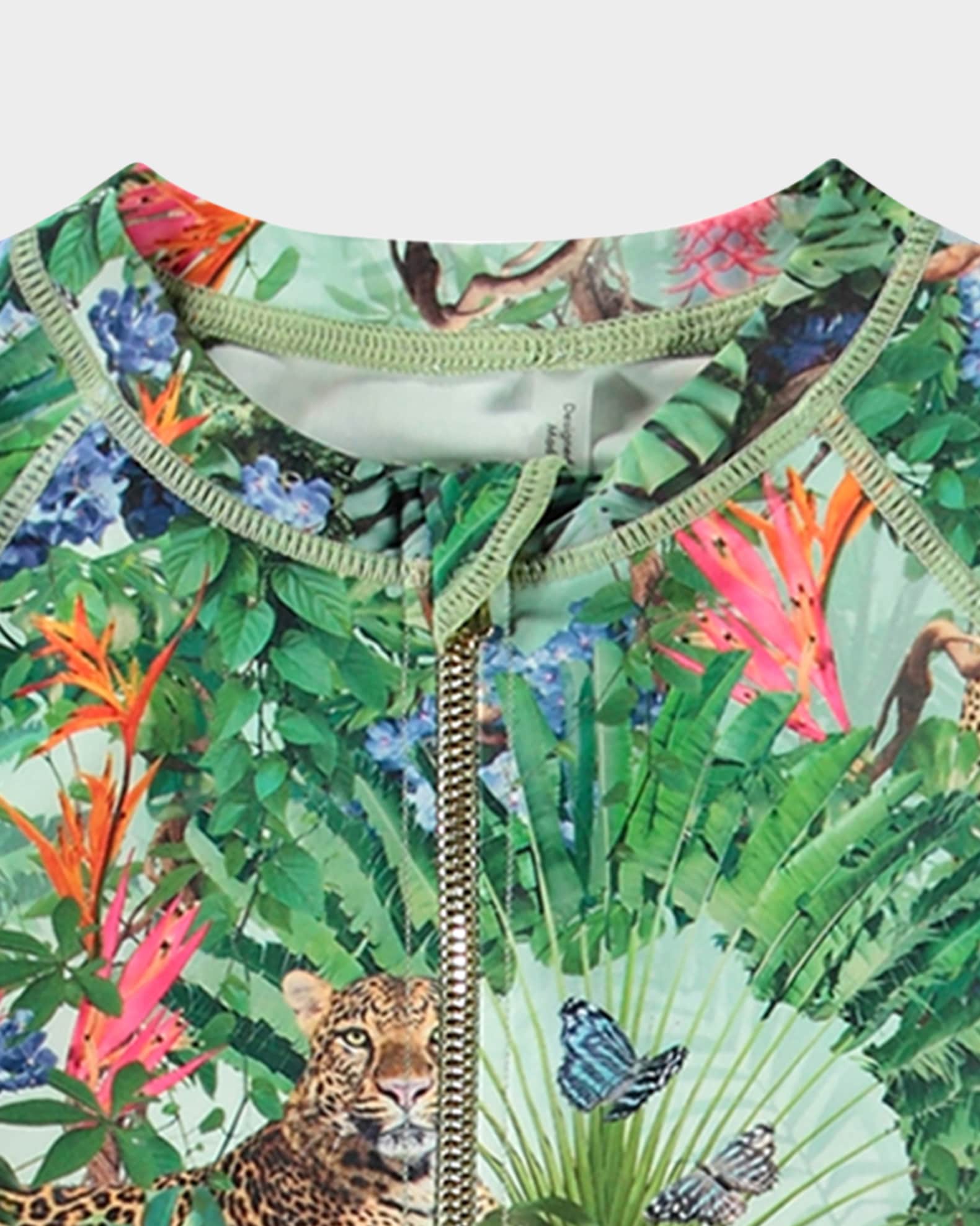 Girl's Necky Rashguard One-Piece Swimsuit | Neiman Marcus