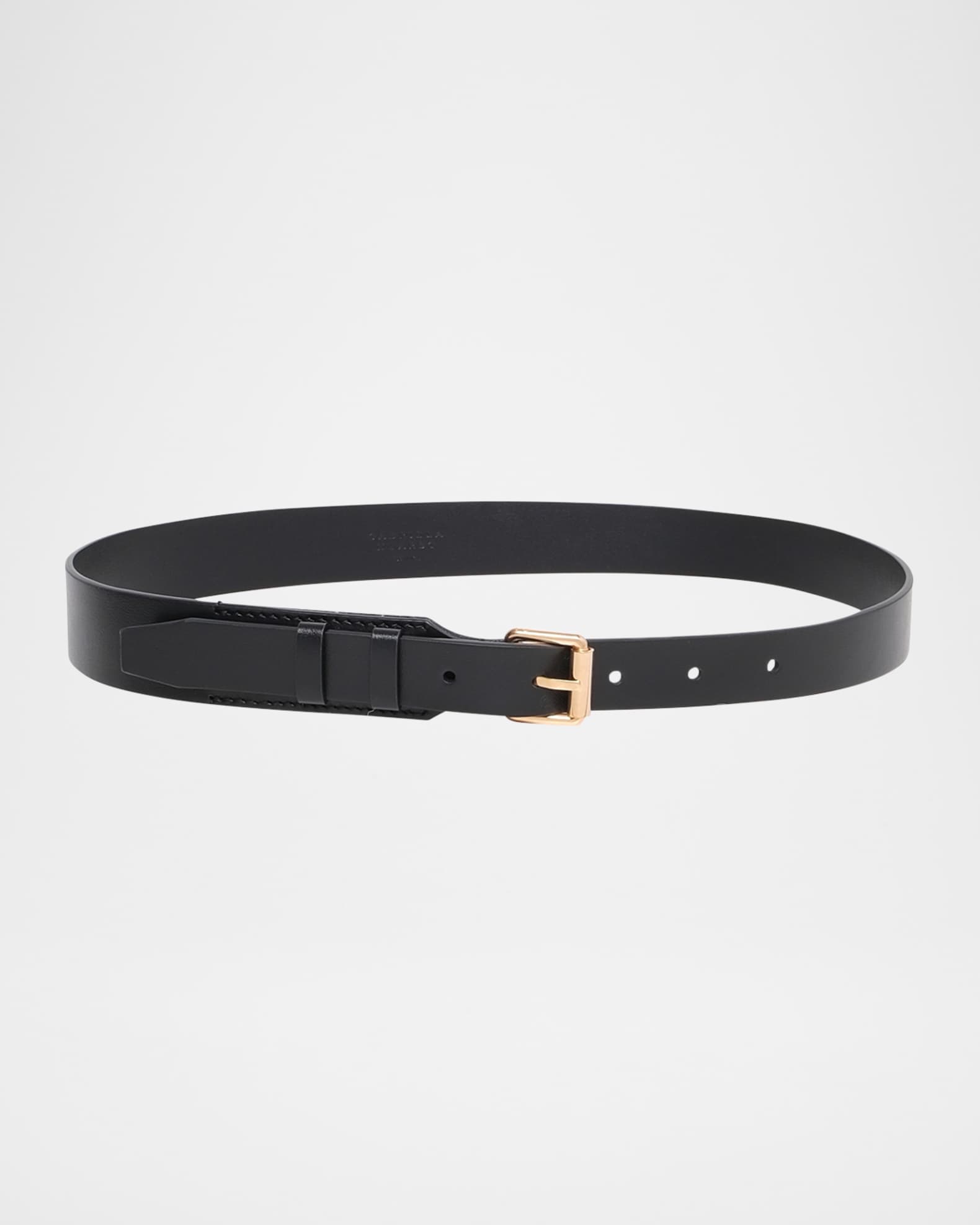 Gabriela Hearst Nilmot Leather Belt | Neiman Marcus
