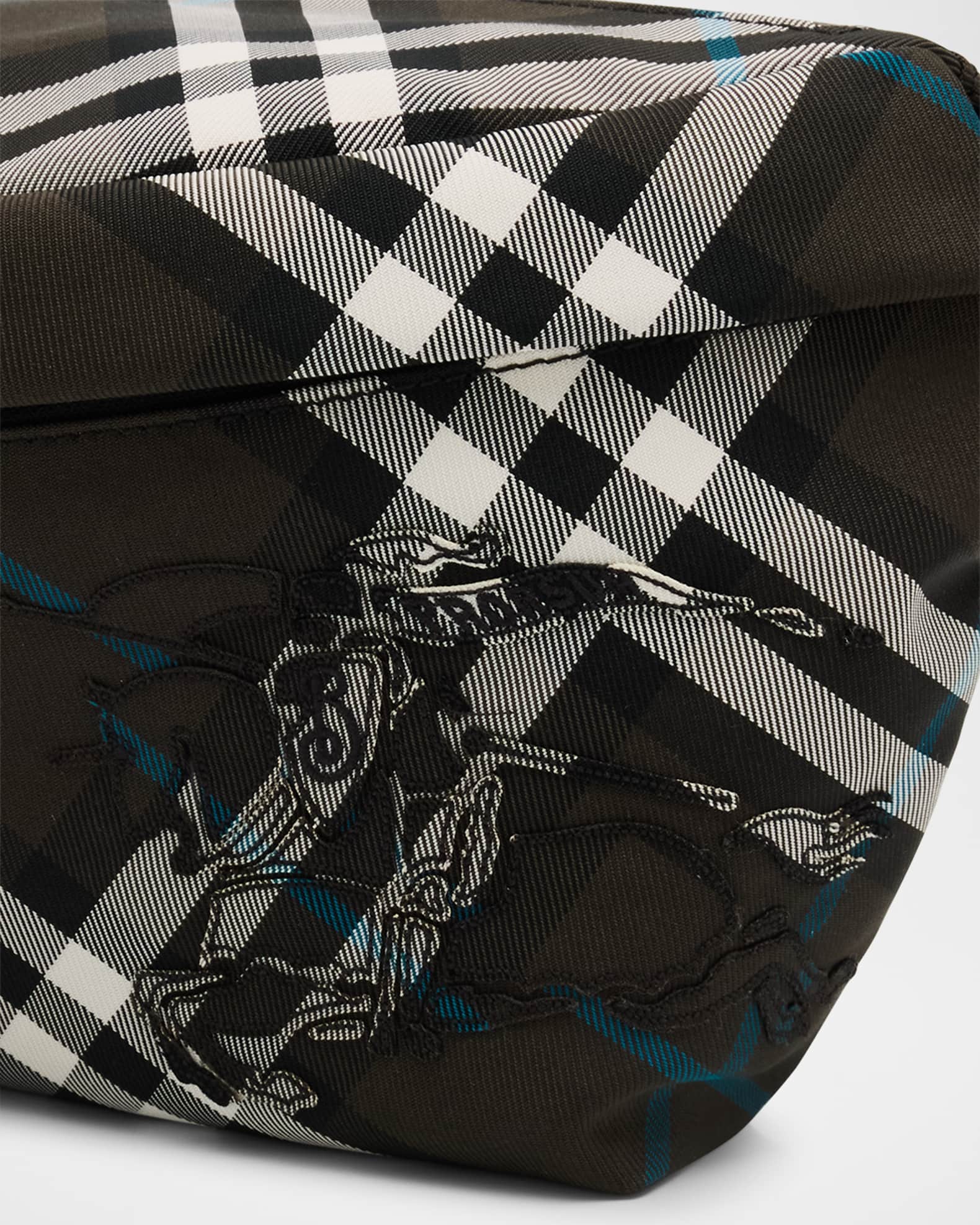 Burberry Men's Classics Check Belt Bag | Neiman Marcus