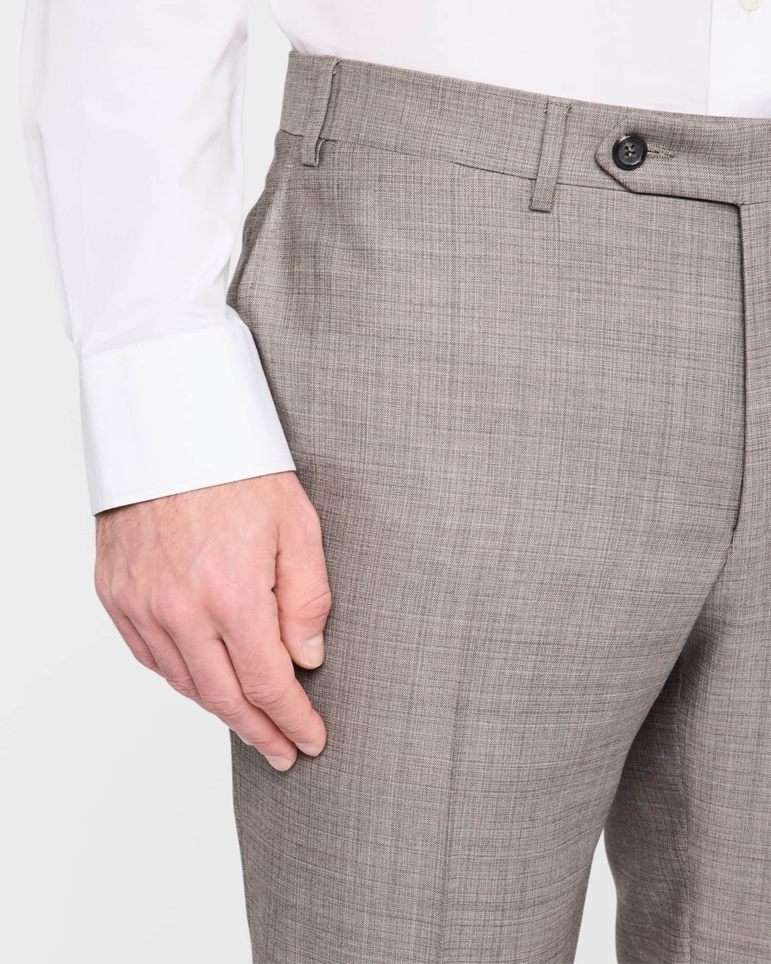 Canali Men's Textured Solid Suit | Neiman Marcus