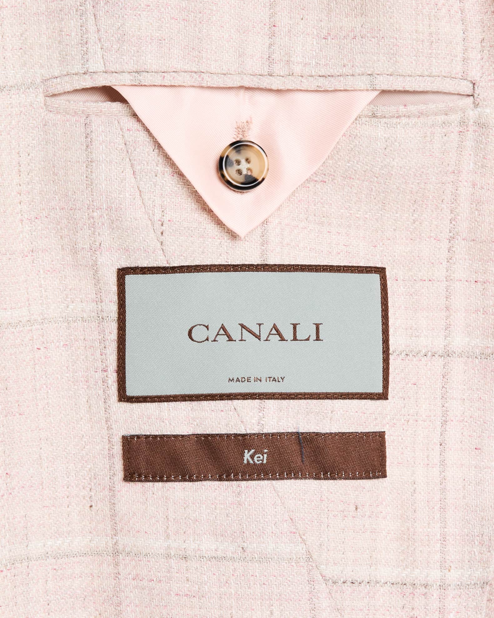 Canali Men's Windowpane Sport Coat | Neiman Marcus