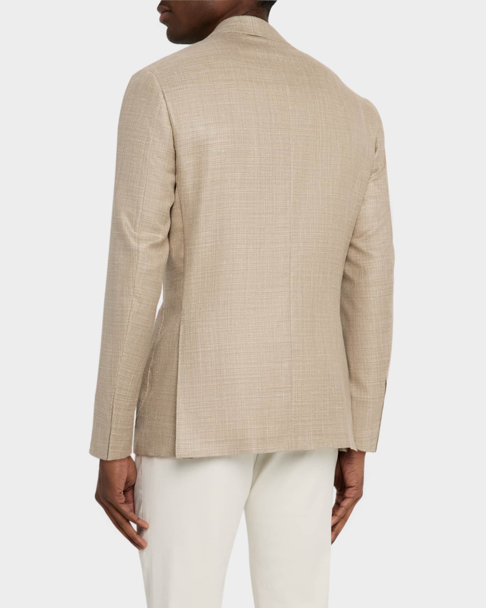 Canali Men's Hopsack Sport Coat | Neiman Marcus