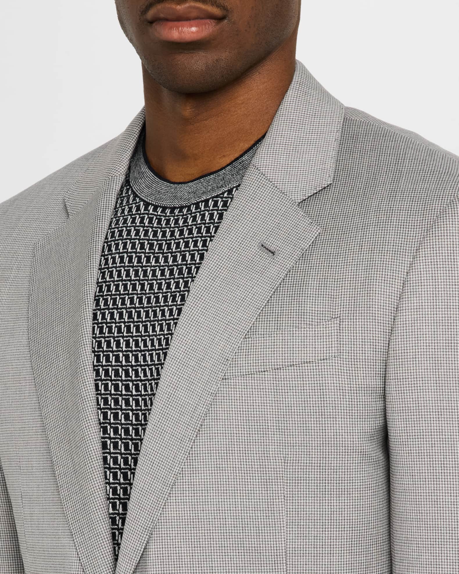 houndstooth pattern suit