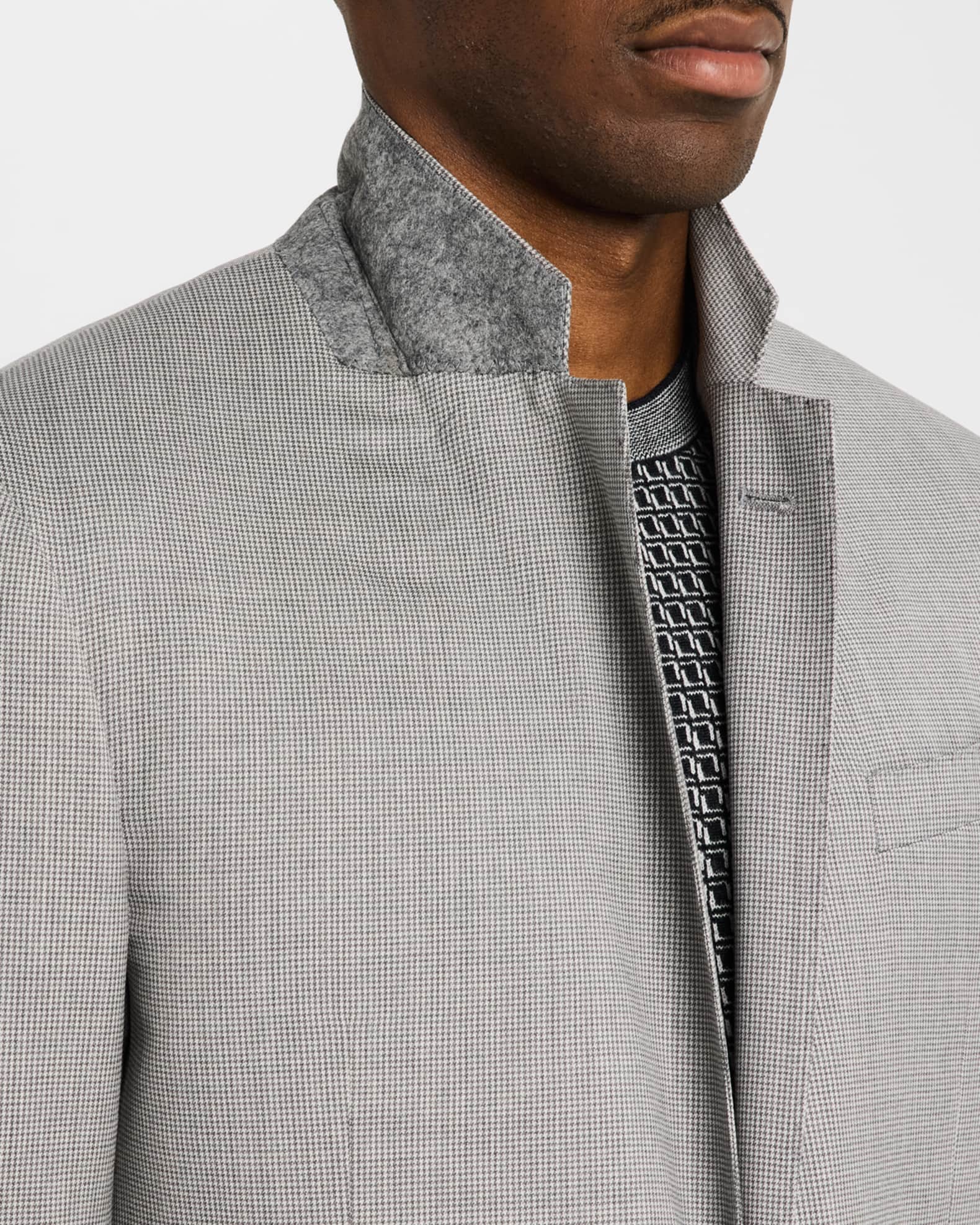 houndstooth pattern suit