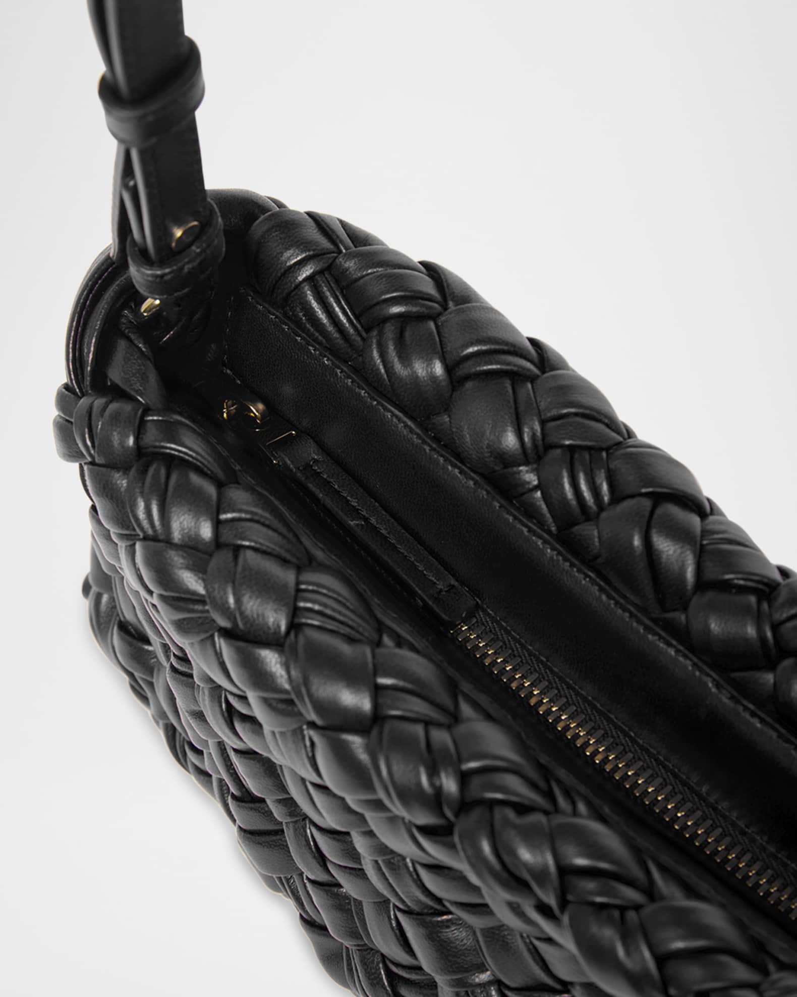 Bottega Veneta Kalimero Leather Shoulder Bag | Neiman Marcus