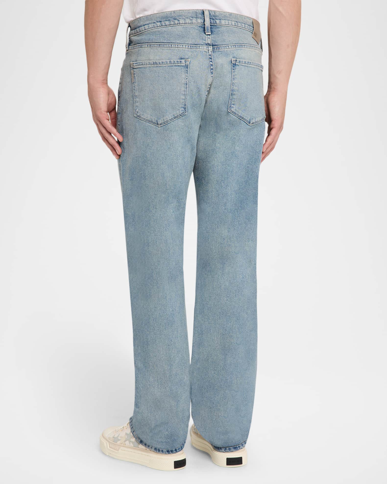 PAIGE Men's Doheny Relaxed Straight-Leg Jeans | Neiman Marcus