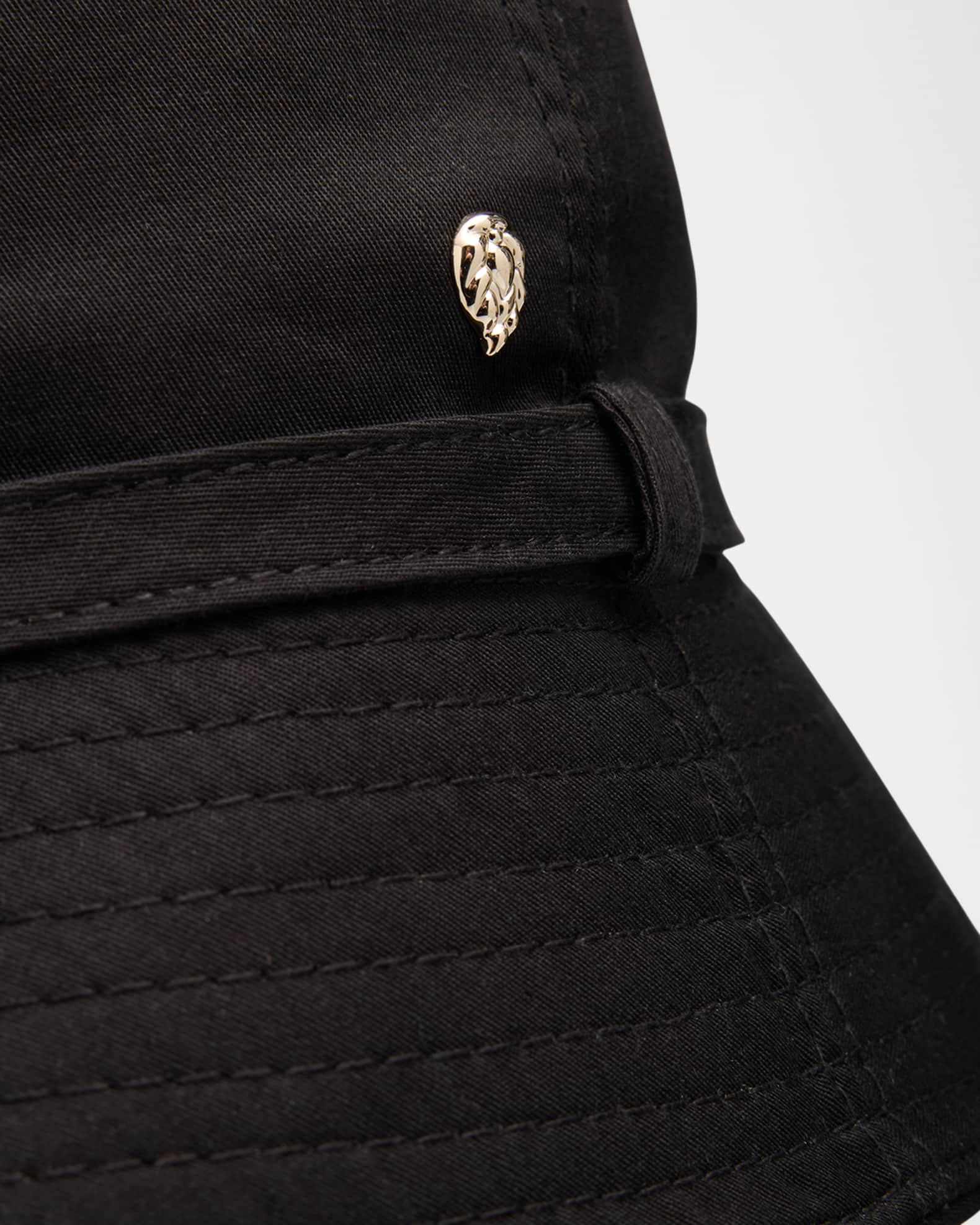 Helen Kaminski Alizee Canvas Bucket Hat | Neiman Marcus