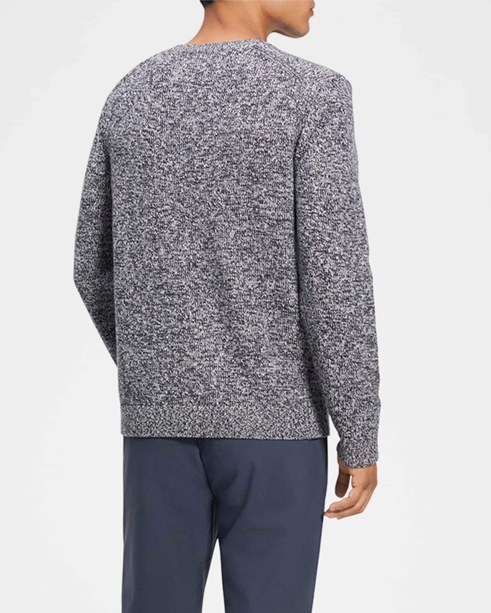 Theory Men's Hilles Wool-Cashmere Sweater | Neiman Marcus