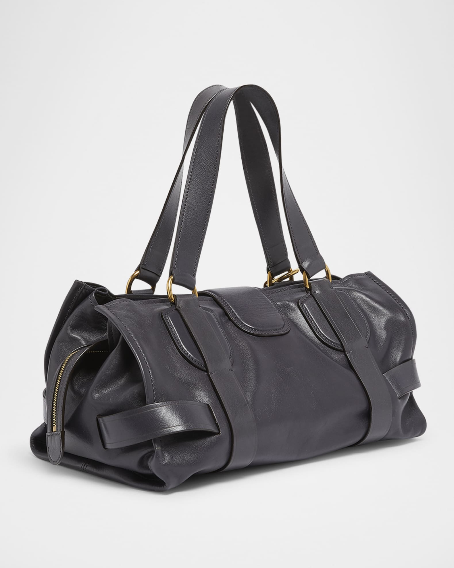 Chloe Kerala 25 Small Shoulder Bag in Vegetable Tanned Leather | Neiman ...