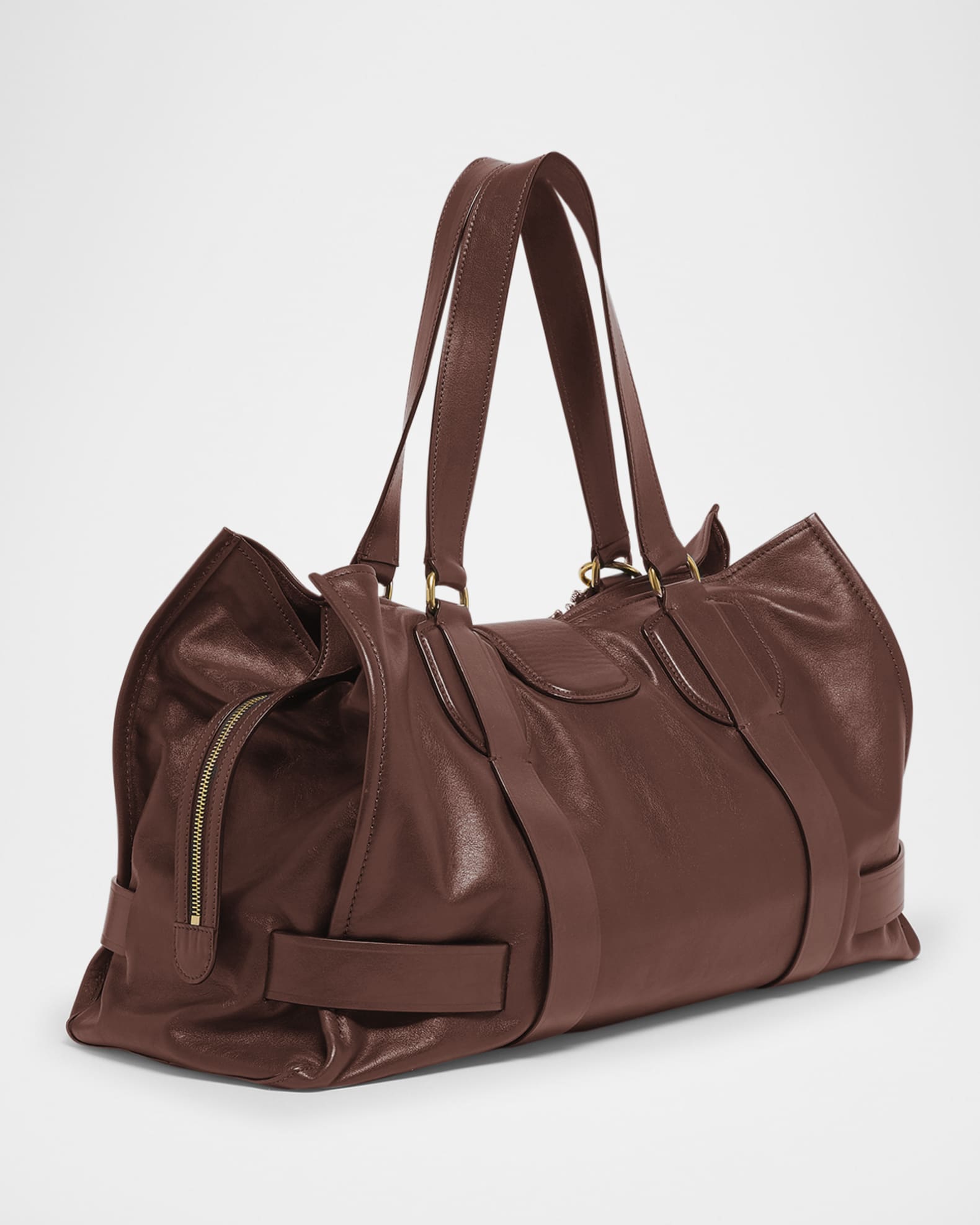 Chloe Kerala 25 Shoulder Bag in Vegetable Tanned Leather | Neiman Marcus