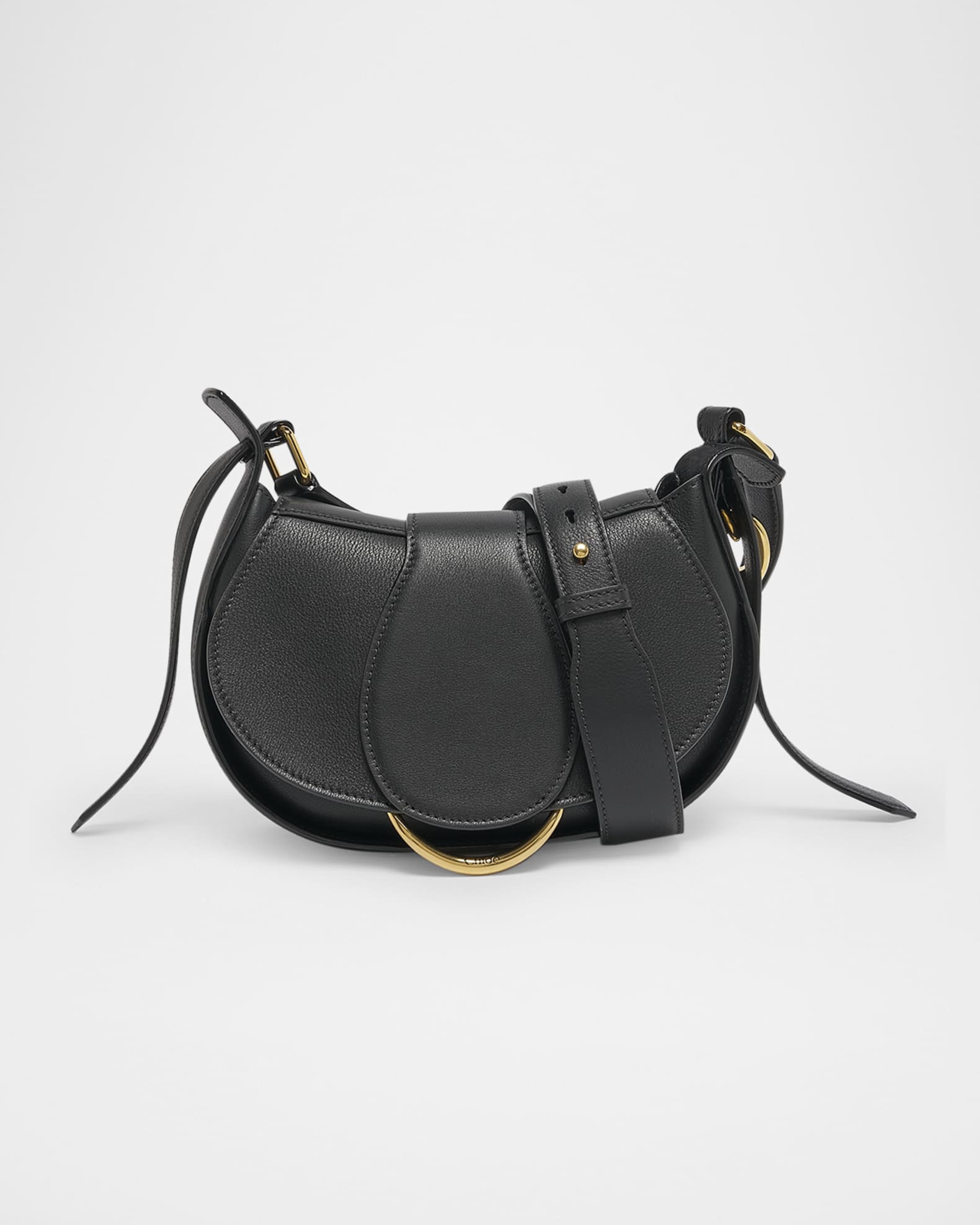 Chloe Ride Small Flap Crossbody Bag in Calfskin | Neiman Marcus
