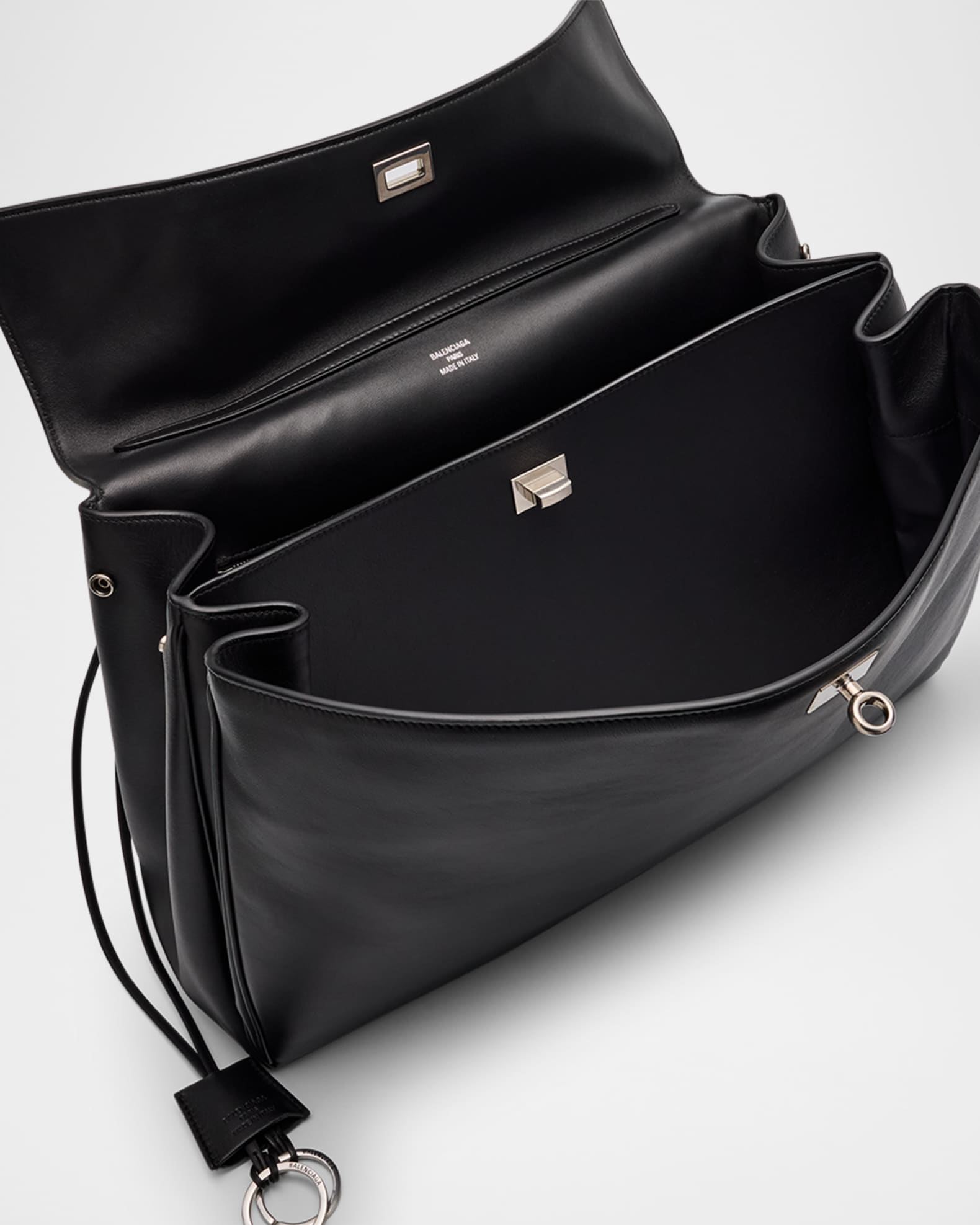 Balenciaga Rodeo Large Leather Shoulder Bag | Neiman Marcus