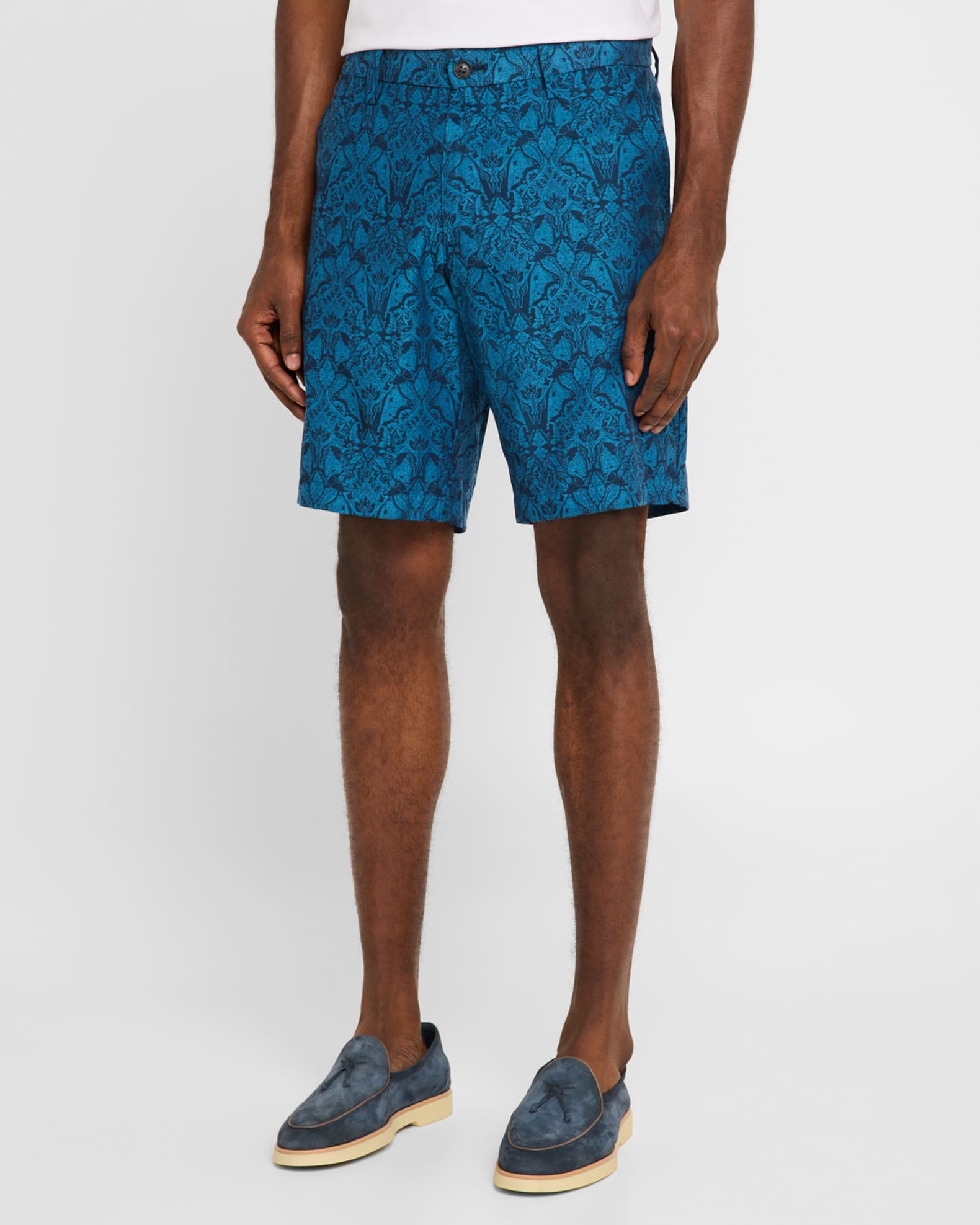 Robert Graham Men's Highland Woven Shorts | Neiman Marcus
