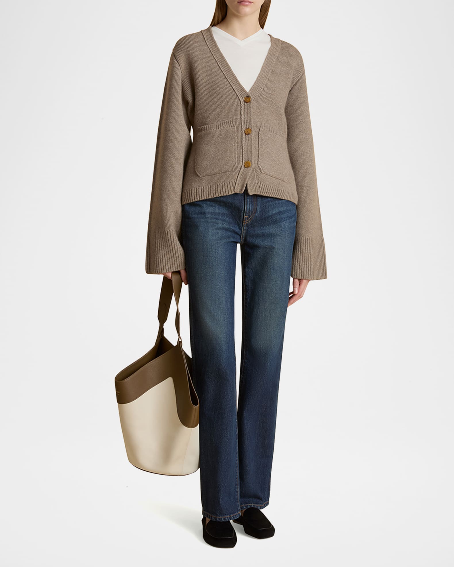Khaite Danielle Straight Leg Jeans | Neiman Marcus