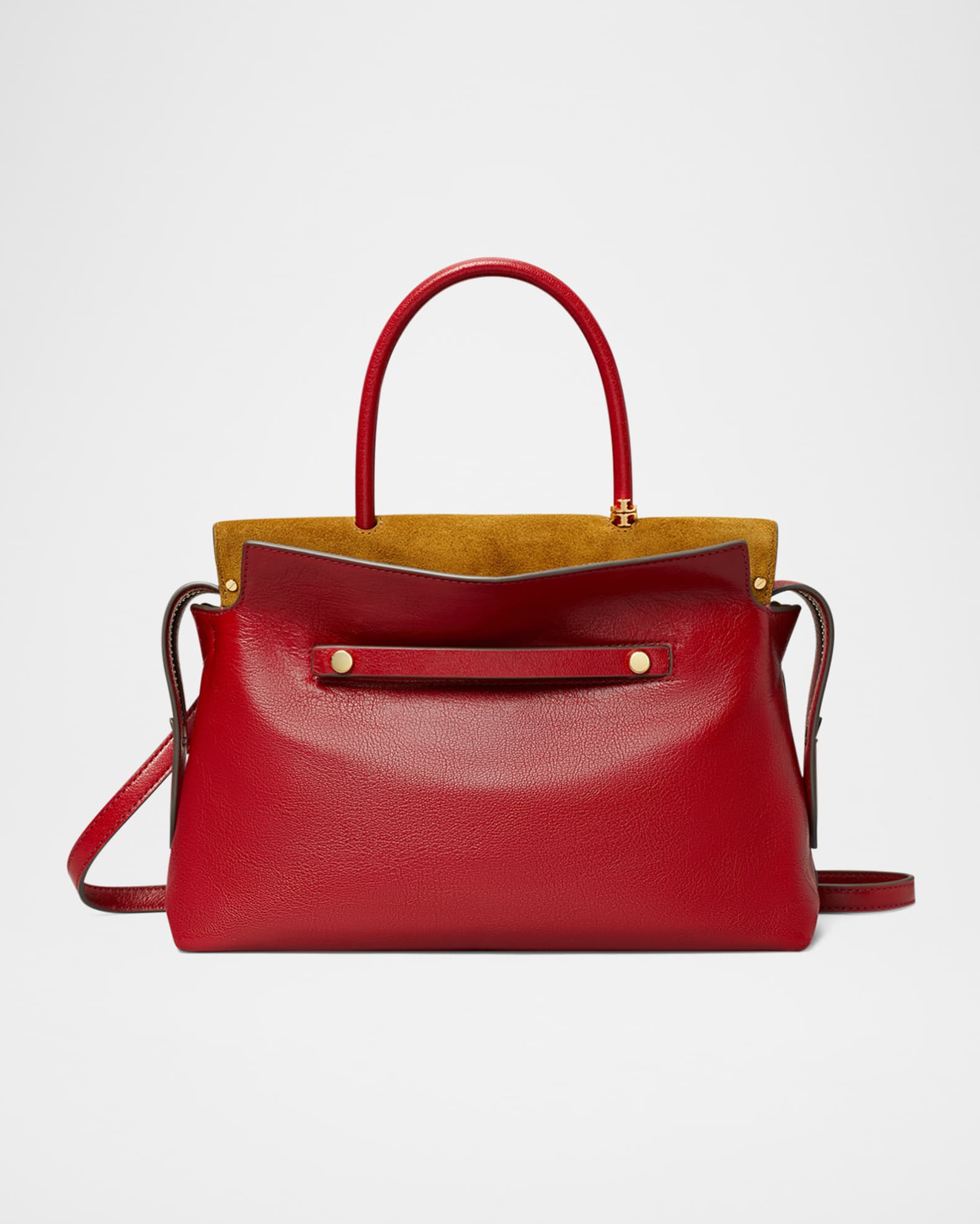 Tory Burch Mercer Textured Satchel Bag | Neiman Marcus