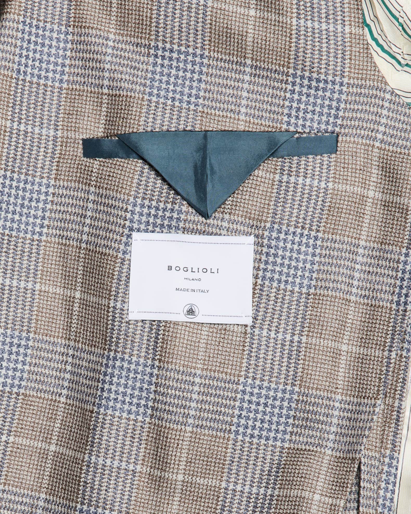 Boglioli Men's Prince of Wales Window Pane Jacket | Neiman Marcus