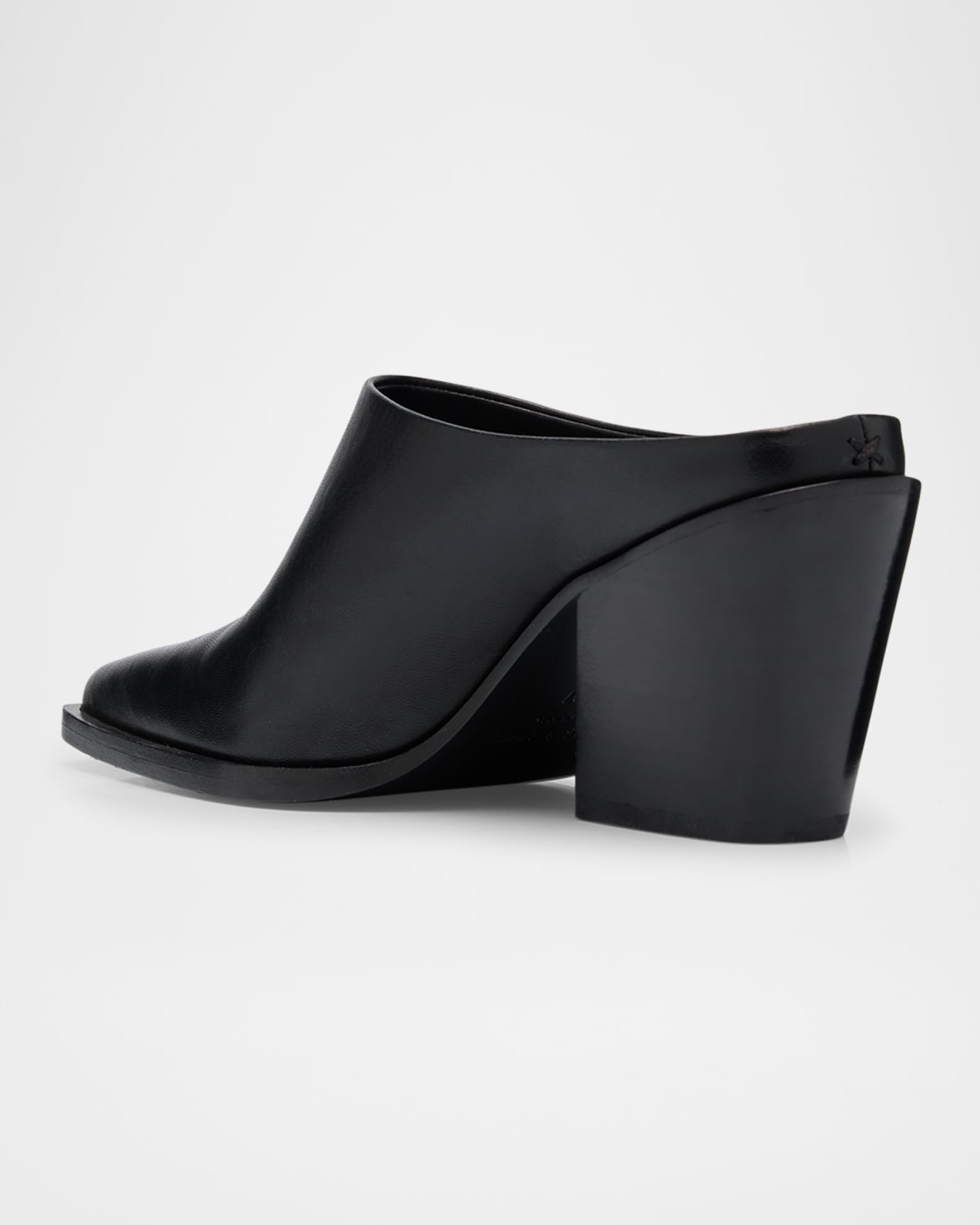 Rag & Bone Joni Leather Western Mules | Neiman Marcus