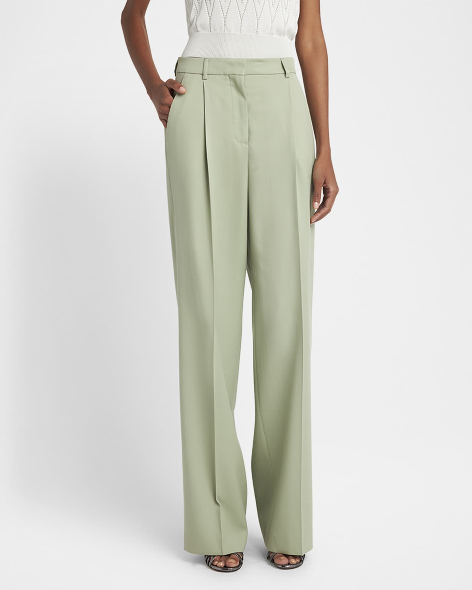 Golden Goose Journey Wide-Leg Pants | Neiman Marcus