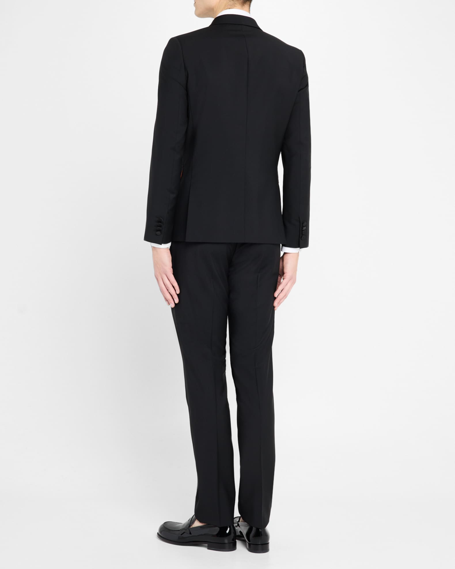 Paul Smith Men's Satin Peak-Lapel Tuxedo | Neiman Marcus