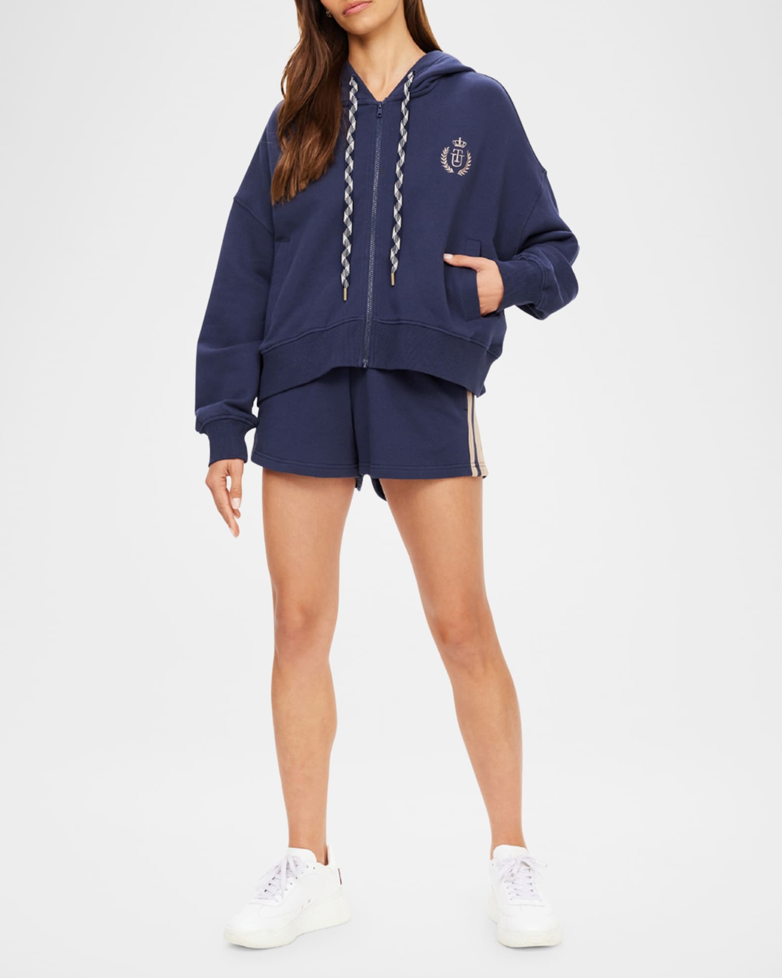 The Upside Cascade Jude Cropped Jacket | Neiman Marcus